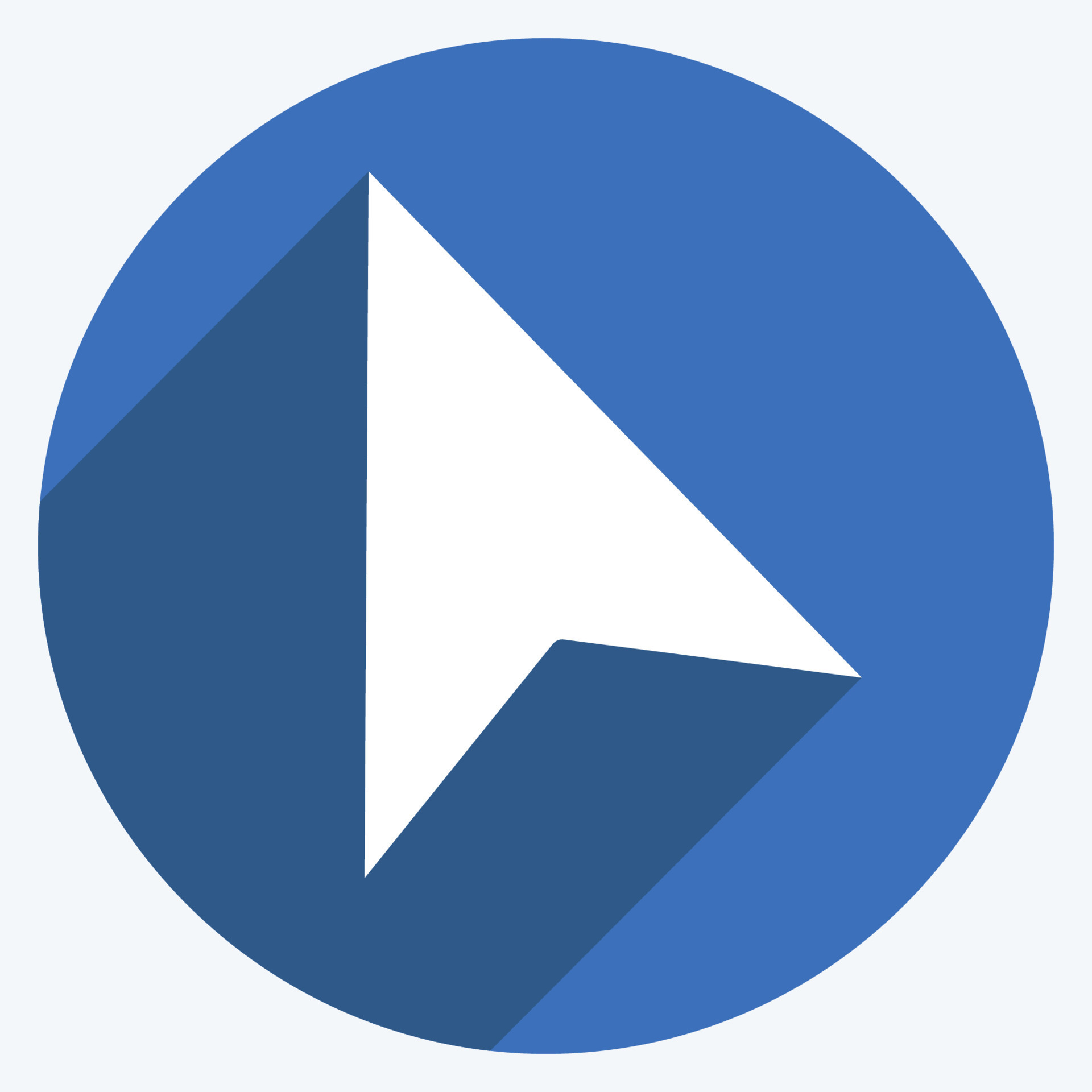 Icon Selector. related to Graphic Design Tools symbol. long shadow style. simple design editable ...