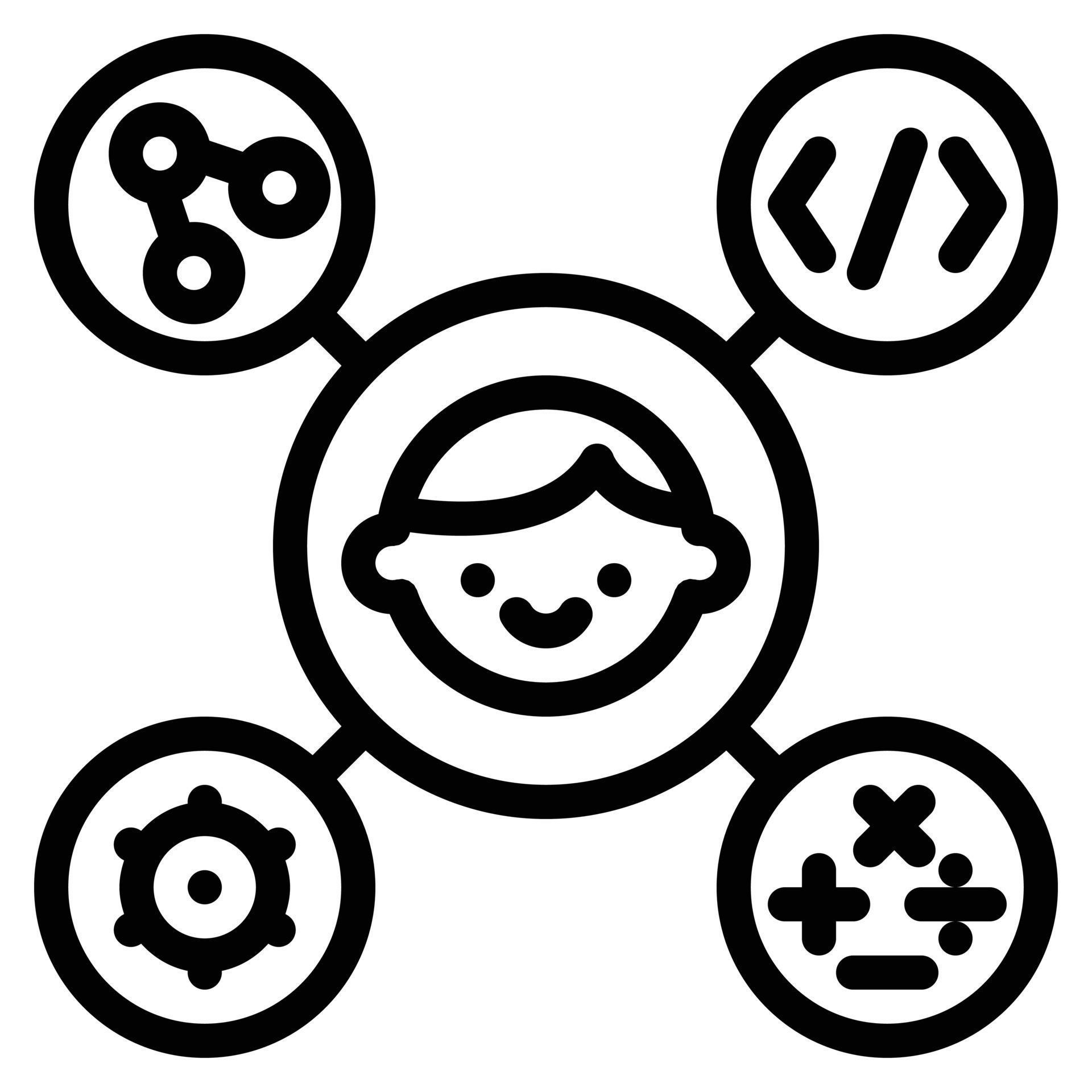 stem icon line vector illustration 11464297 Vector Art at Vecteezy