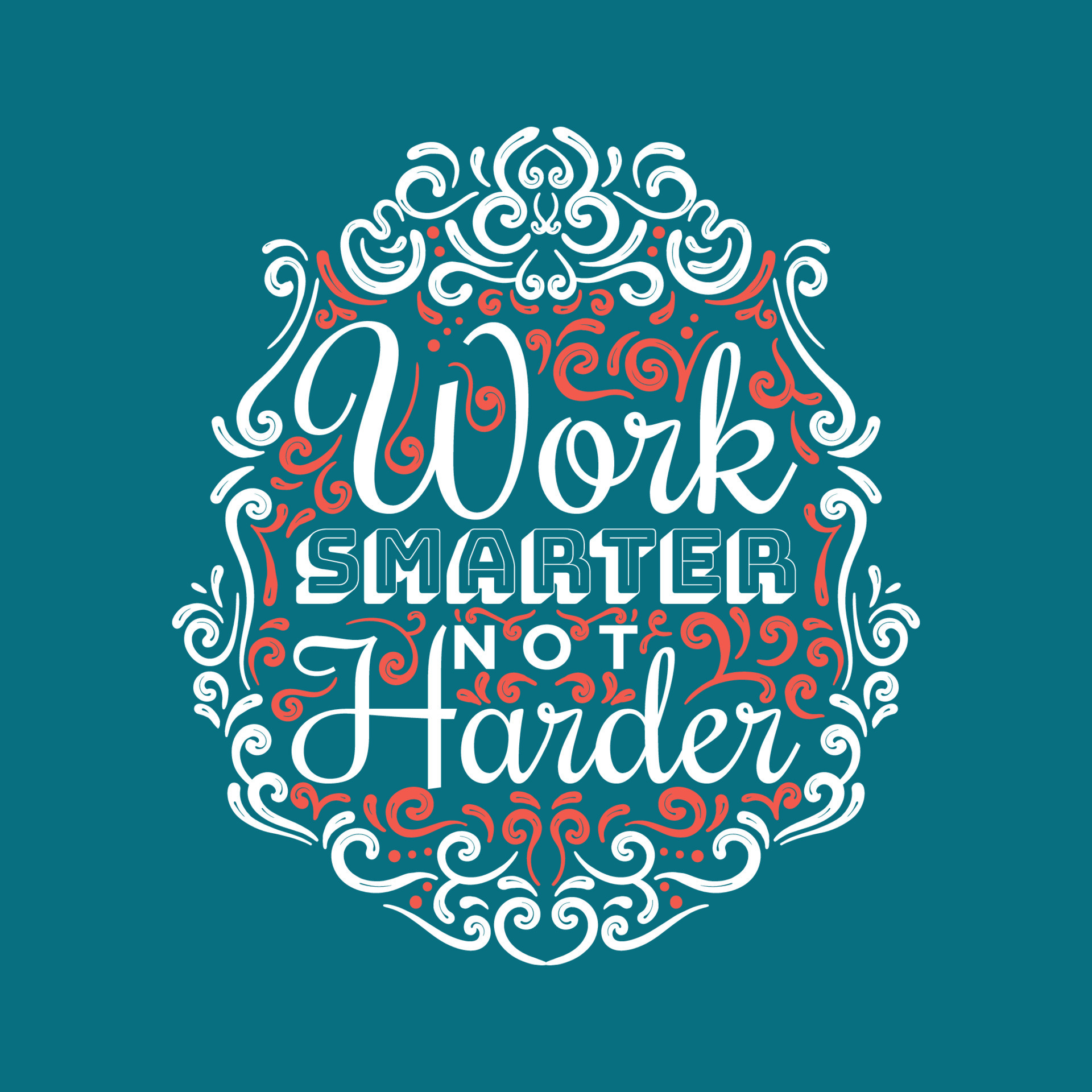 Work Smarter not Harder Lettering 11468574 Vector Art at Vecteezy Work Smarter not Harder Lettering 11468574 Vector Art at Vecteezy