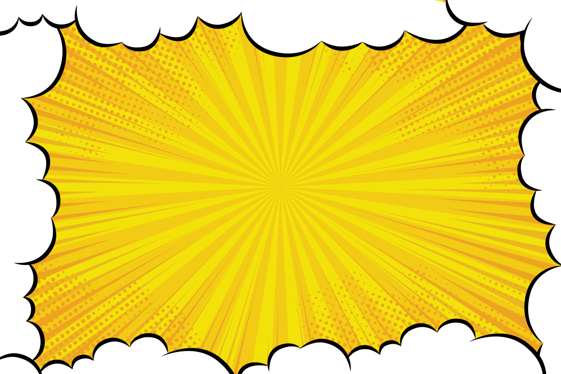 Vector Comic Color Pop Art Style Sound Effect Vintage Comic Book