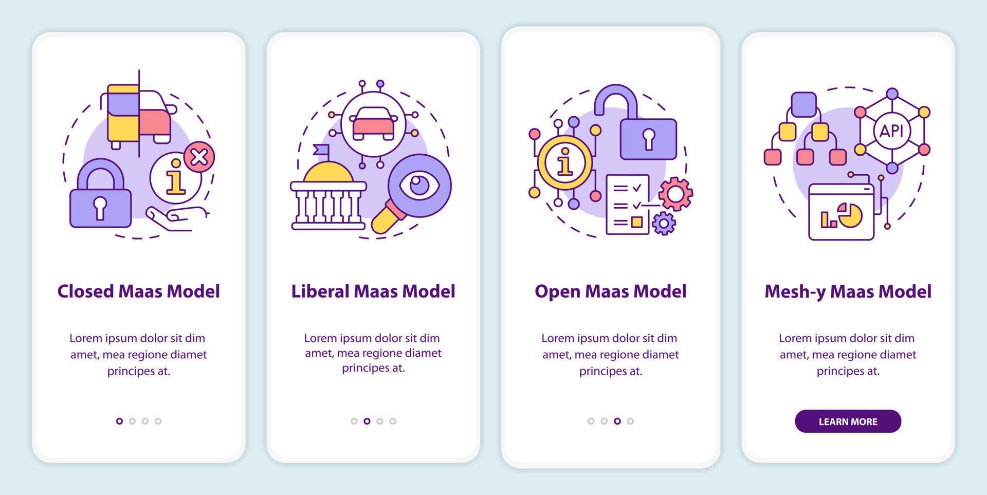 Maas Models Onboarding Mobile App Screen Digital System Walkthrough 4