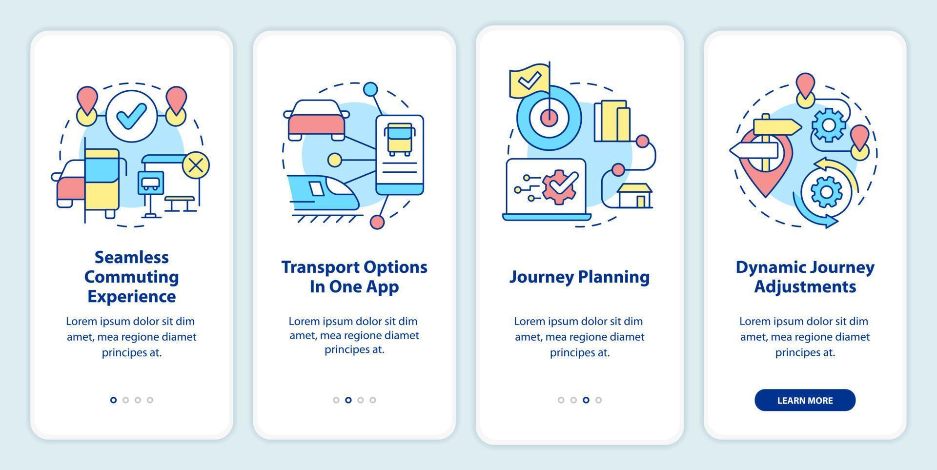 Maas Perks Onboarding Mobile App Screen Mobility Services Walkthrough