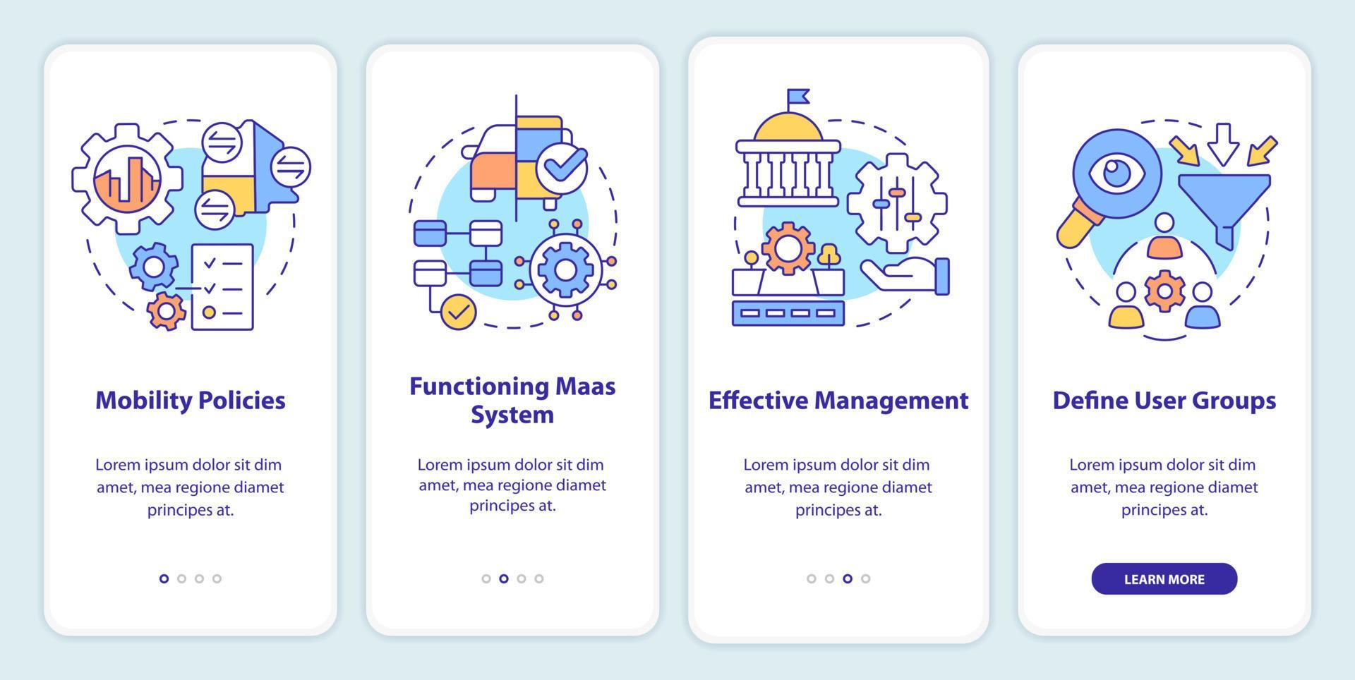 Maas Introduction Components Onboarding Mobile App Screen Data