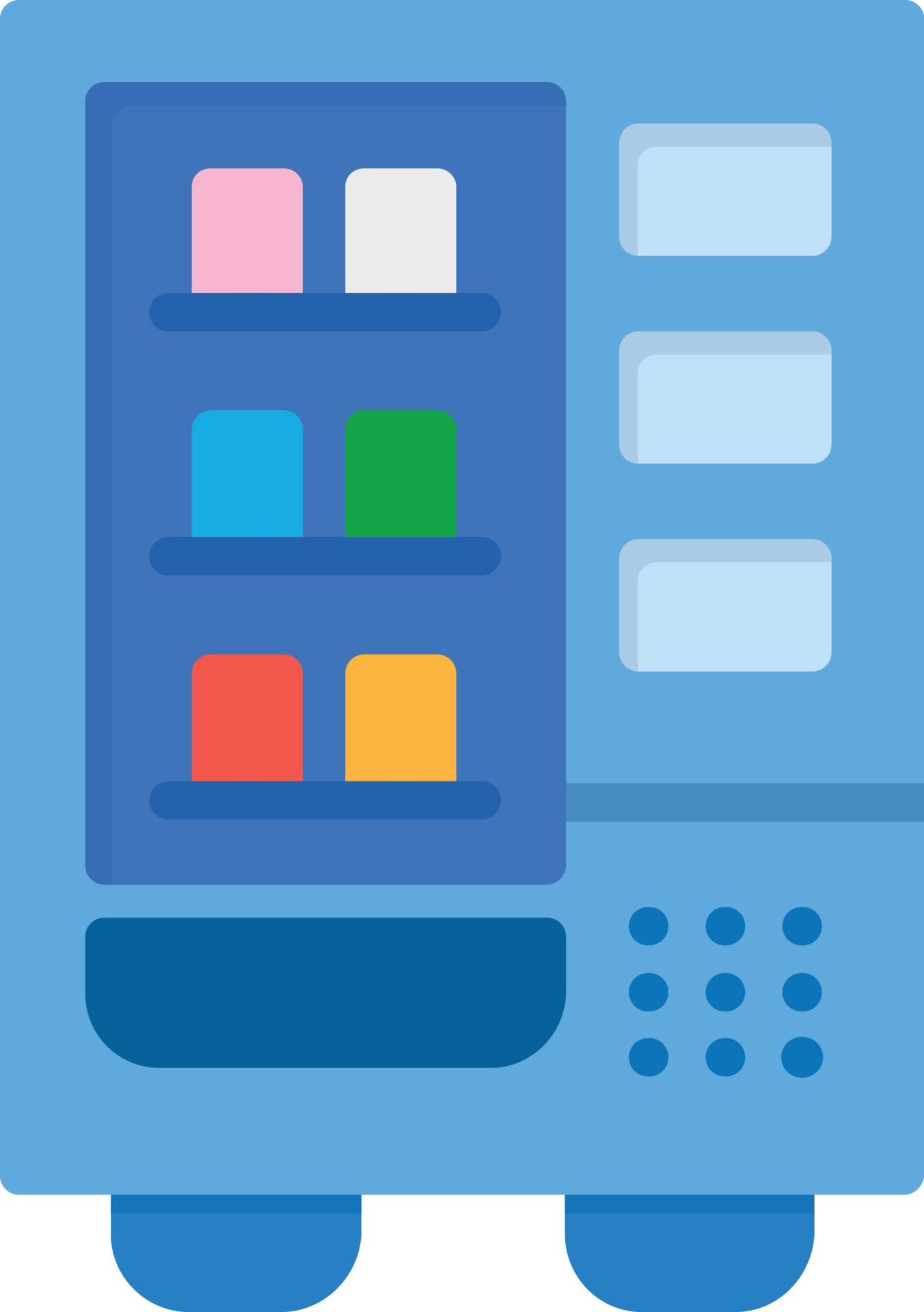 Vending Machine Flat Icon 11485455 Vector Art at Vecteezy