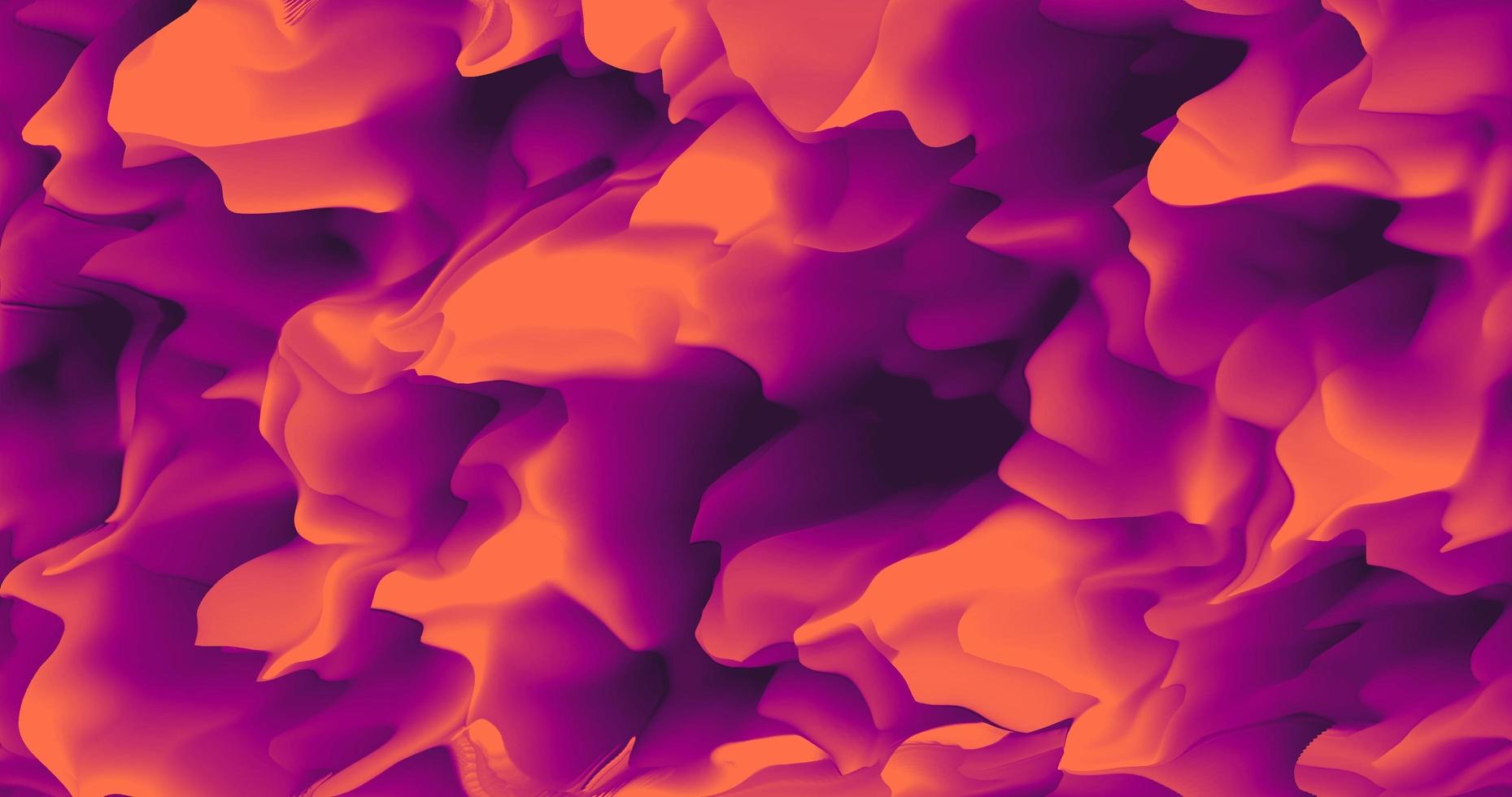 4K Deep Purple Gradient Color Generative Art Background With 3D ...
