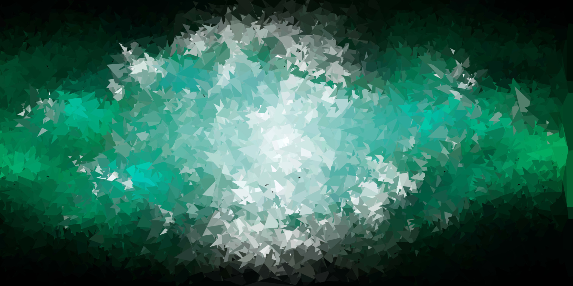 Dark green vector polygonal background. 11500359 Vector Art at Vecteezy