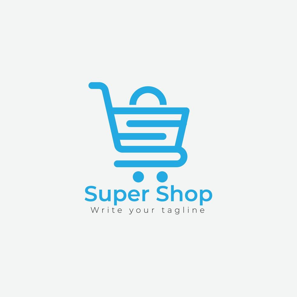 Online Supermarket Logo
