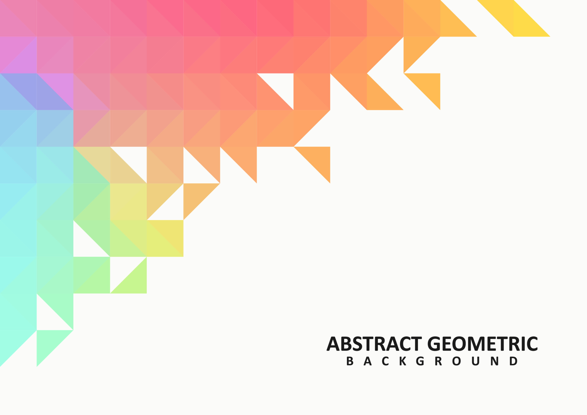 Abstract colorful geometric vector background 11512159 Vector Art at ...