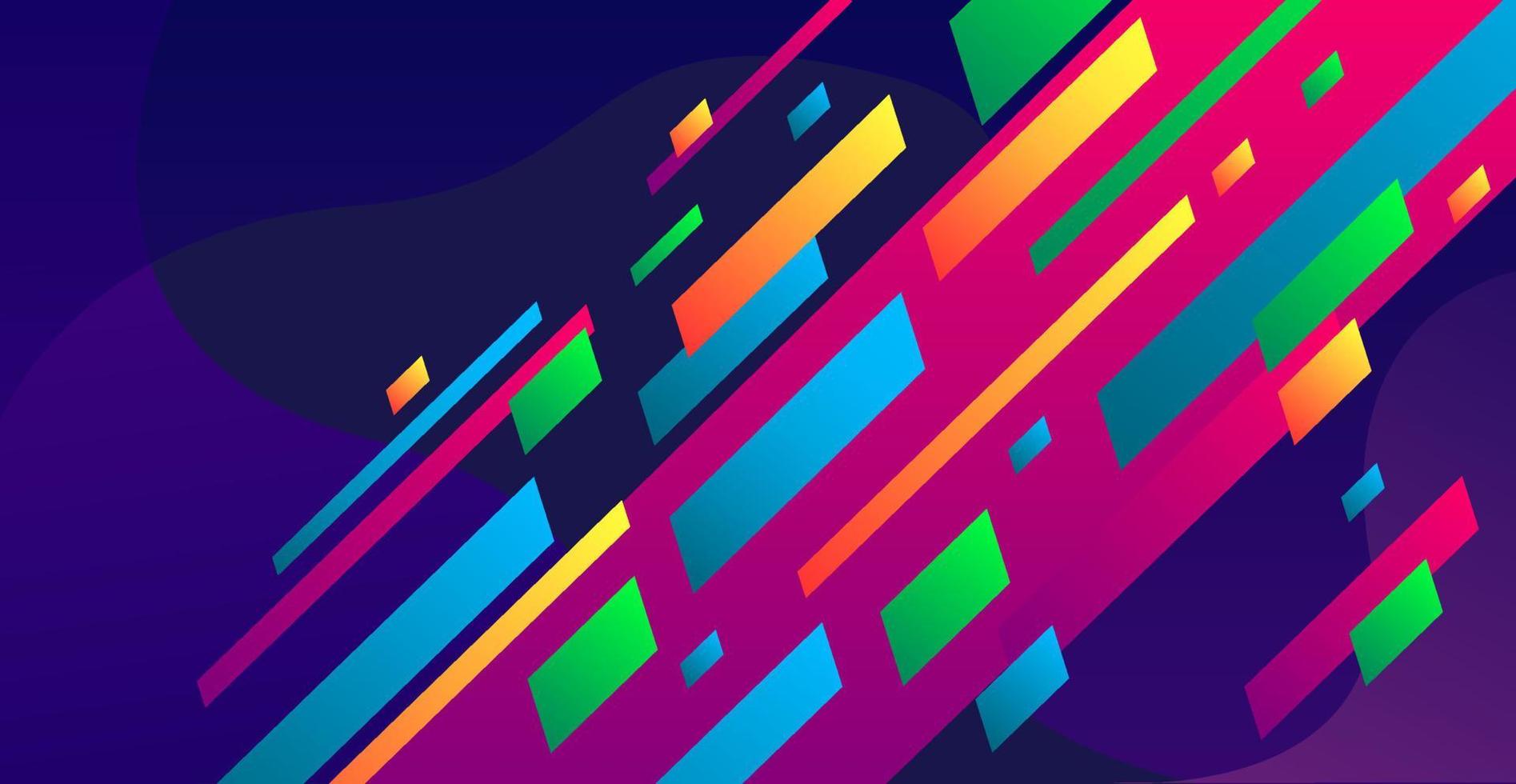 Abstract dynamic background with geometric lines. Trendy Purple ...