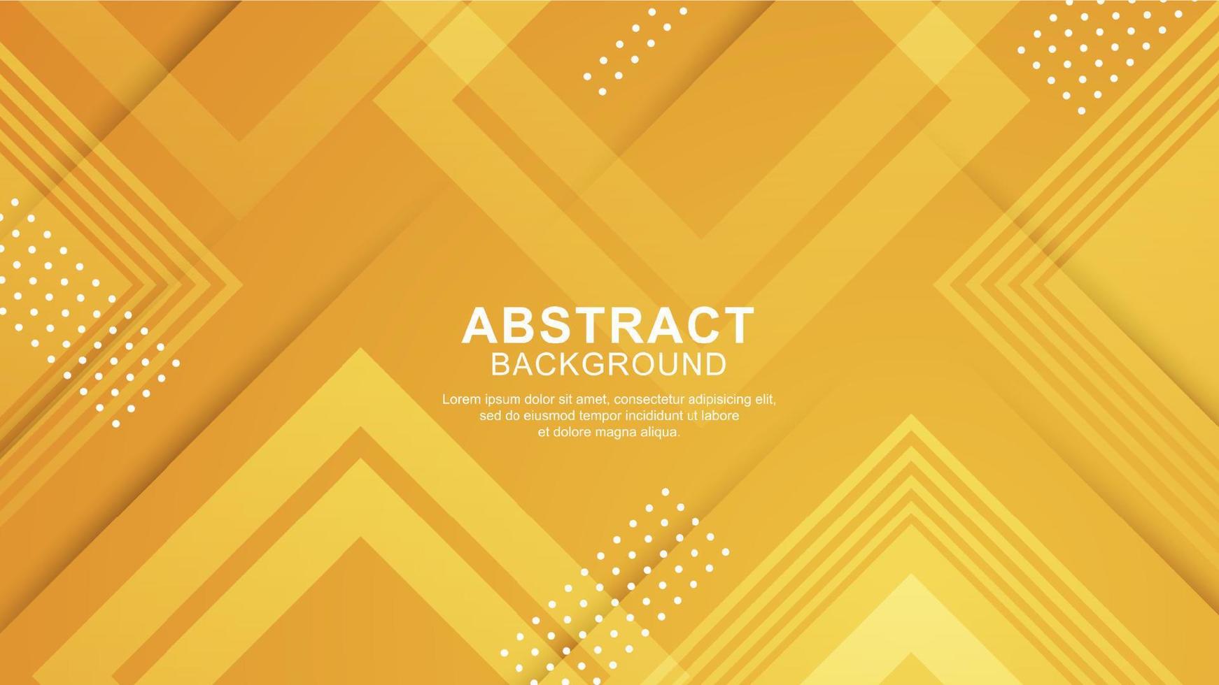 Minimal Geometric Background With Dynamic Square Design In Orange