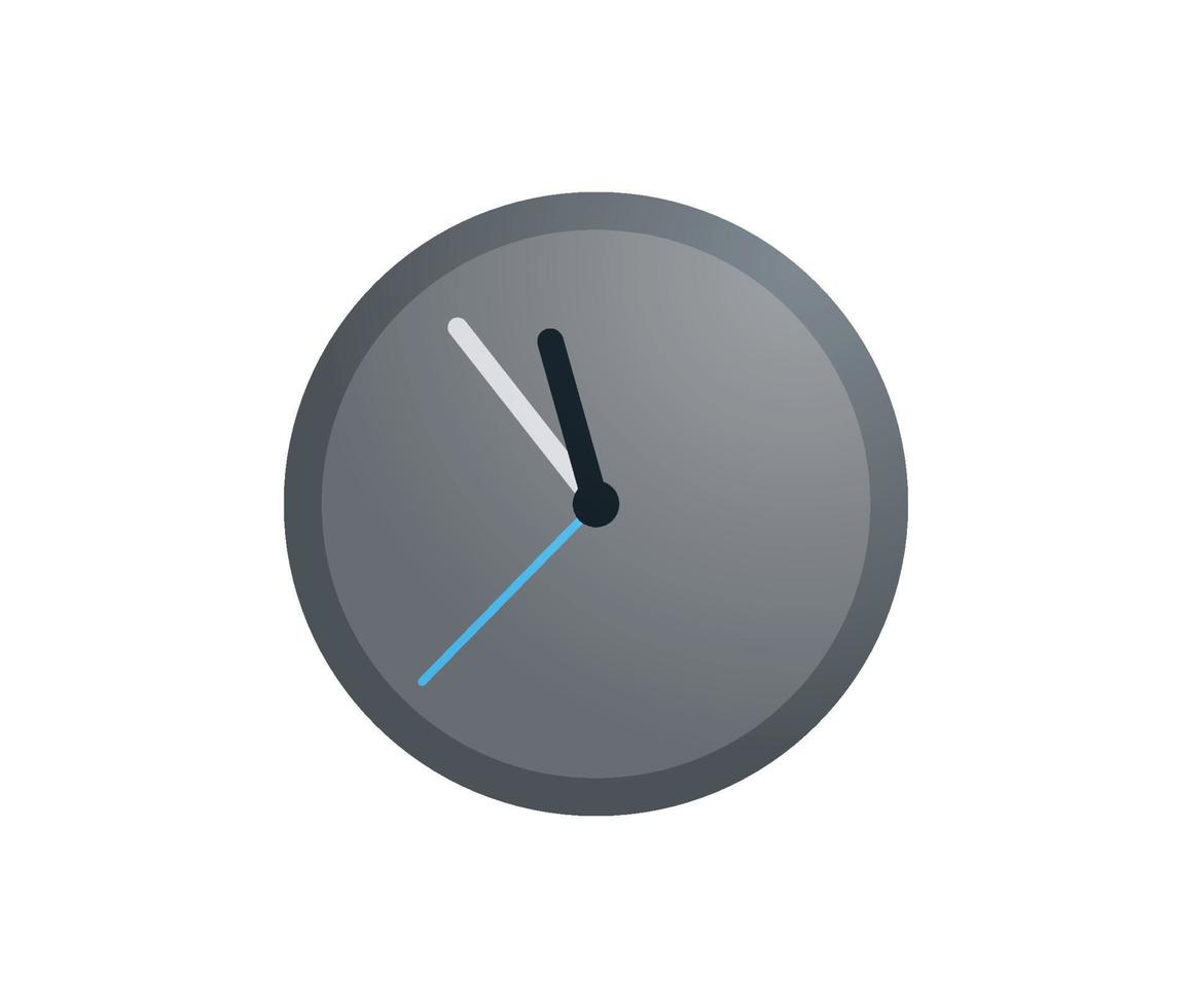 Clock And Time Flat Vector Illustration 11513881 Vector Art At Vecteezy
