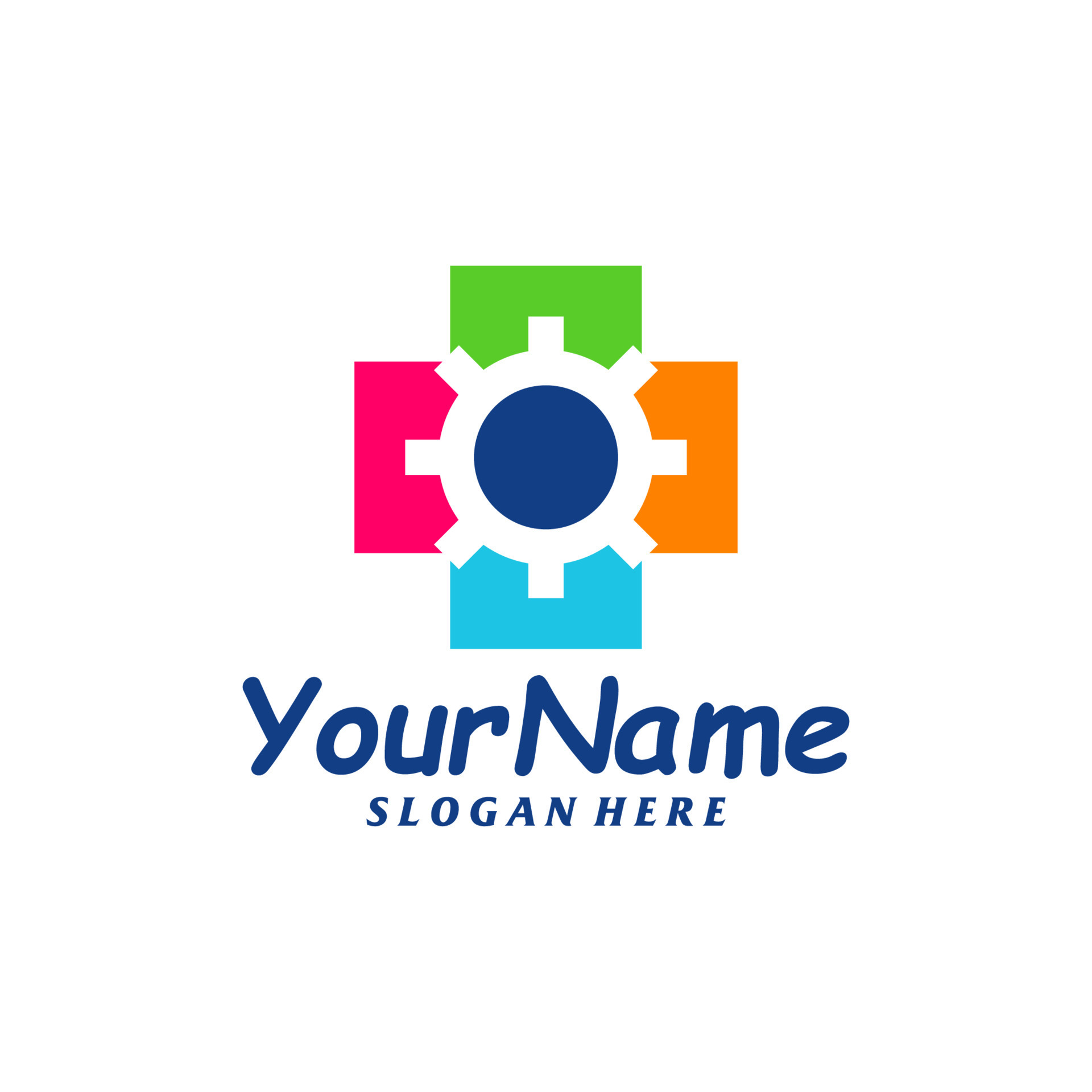 plantilla de diseño de logotipo de equipo de salud. vector de concepto ...