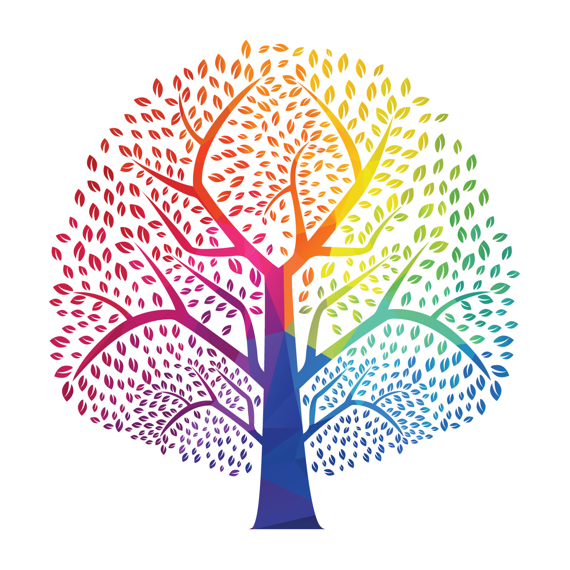 Heavy Green Tree Vector Template Design. Tree Vector Design. 11515277 ...