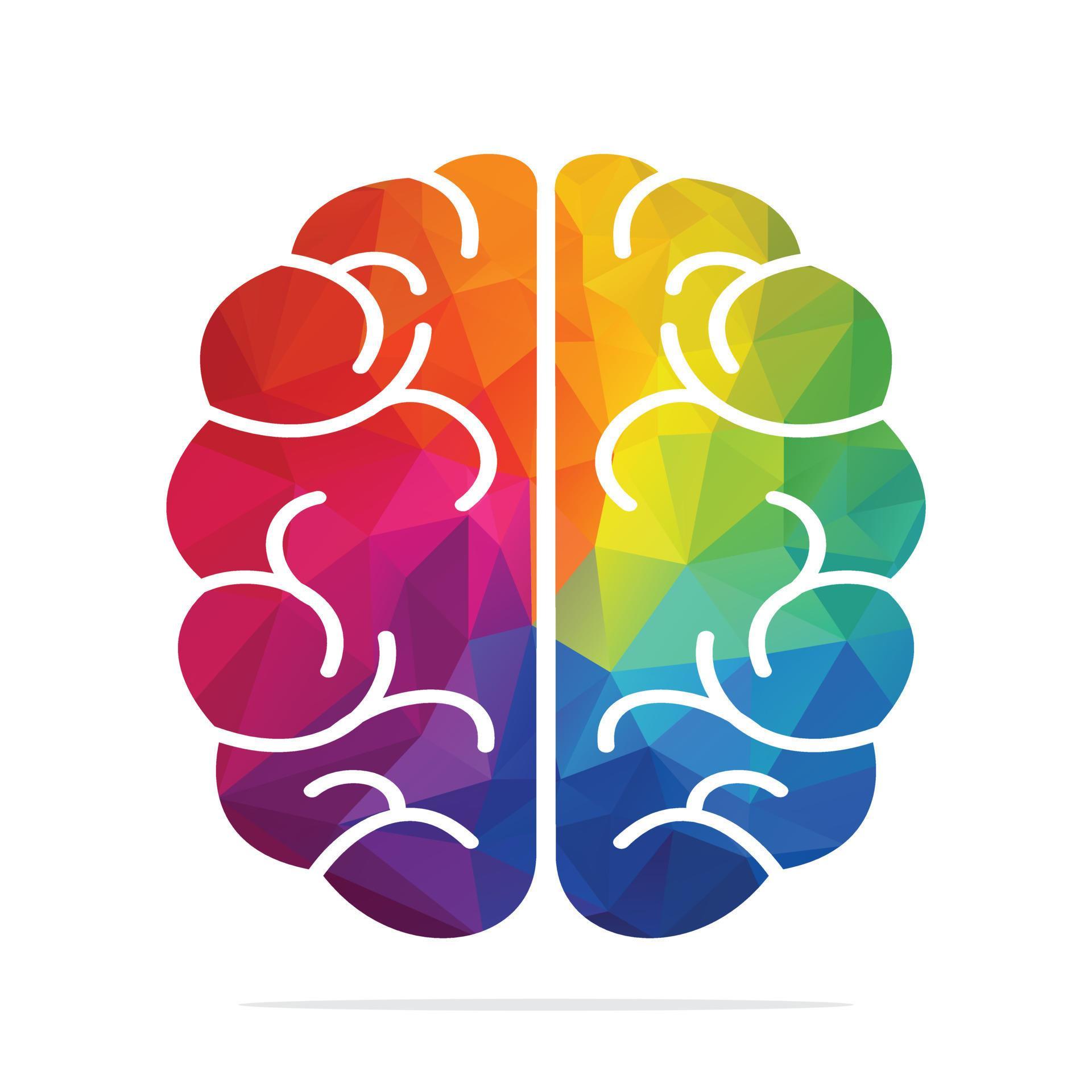 Brain Think idea concept. Brainstorm power thinking brain Logo template ...