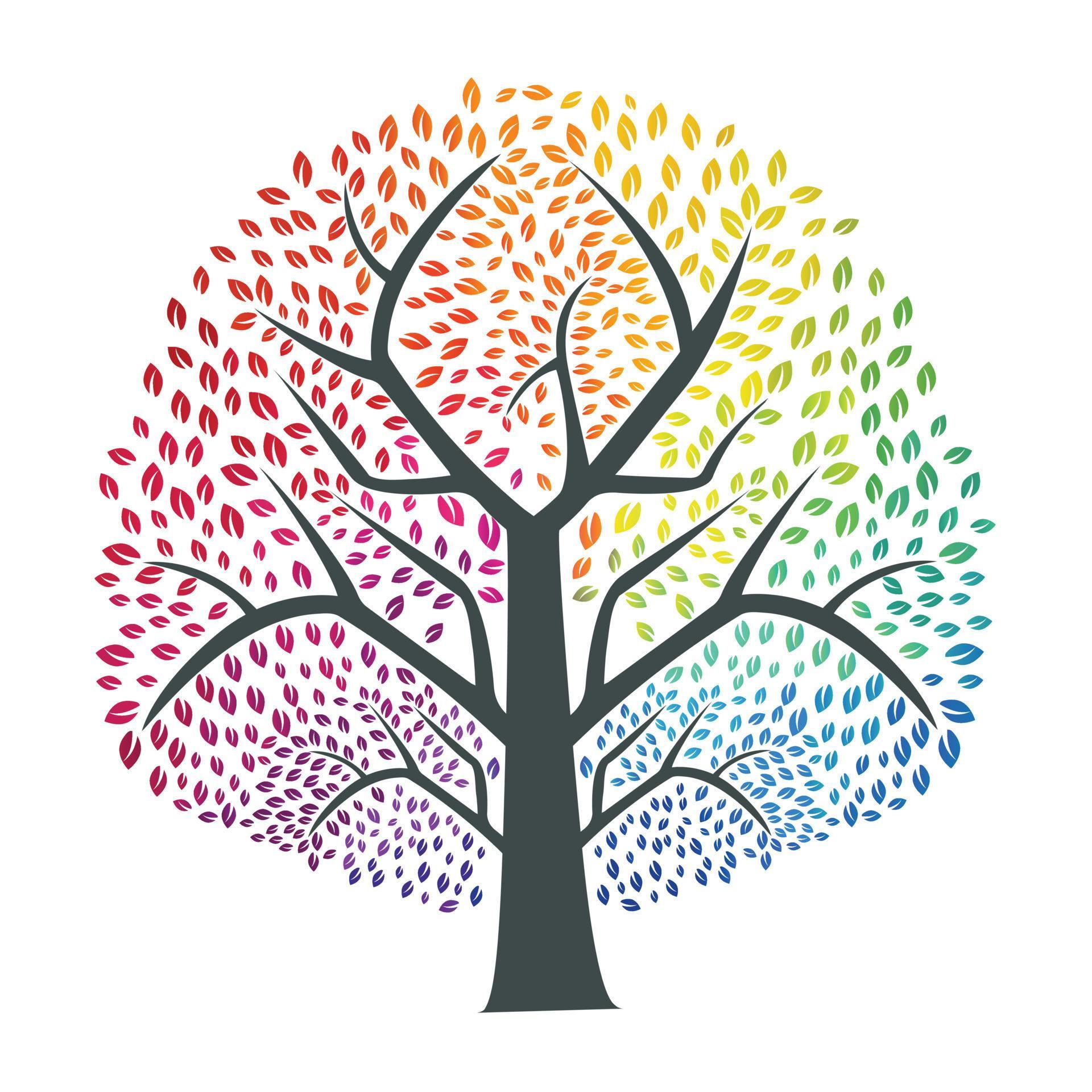 Heavy Green Tree Vector Template Design. Tree Vector Design. 11515710 ...