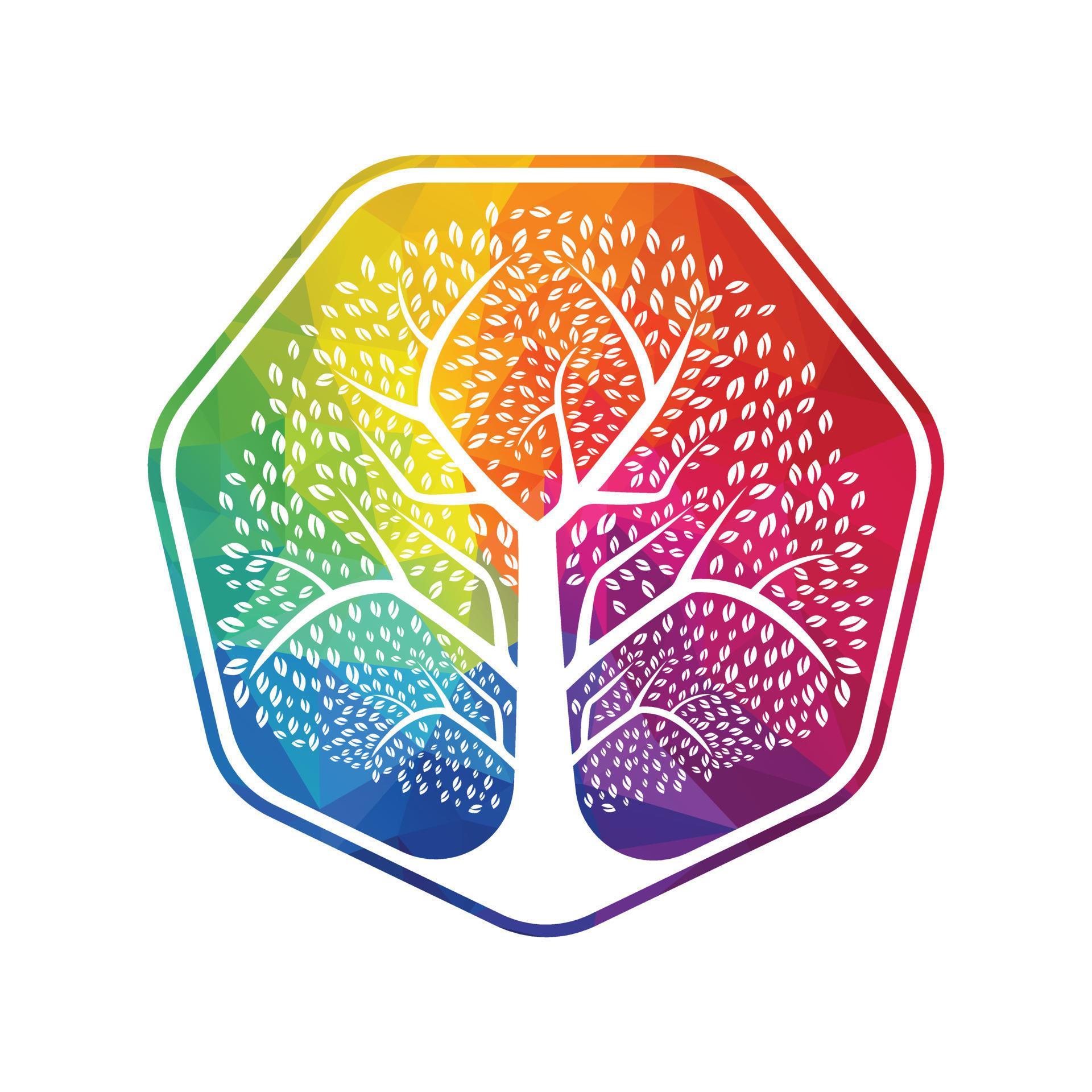 Heavy Green Tree Vector Template Design. Tree Vector Design. 11516359 ...