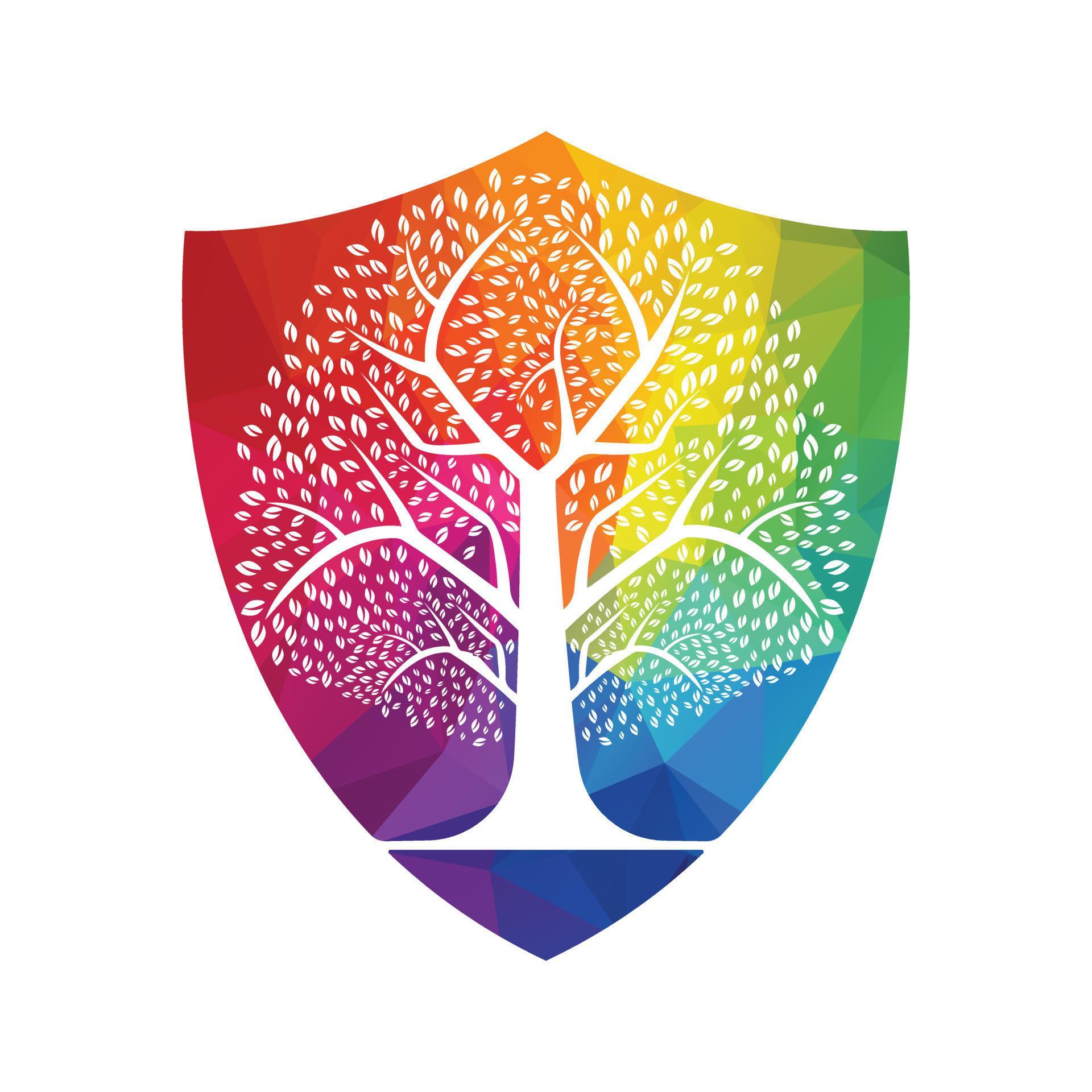 Heavy Green Tree Vector Template Design. Tree Vector Design. 11516366 ...