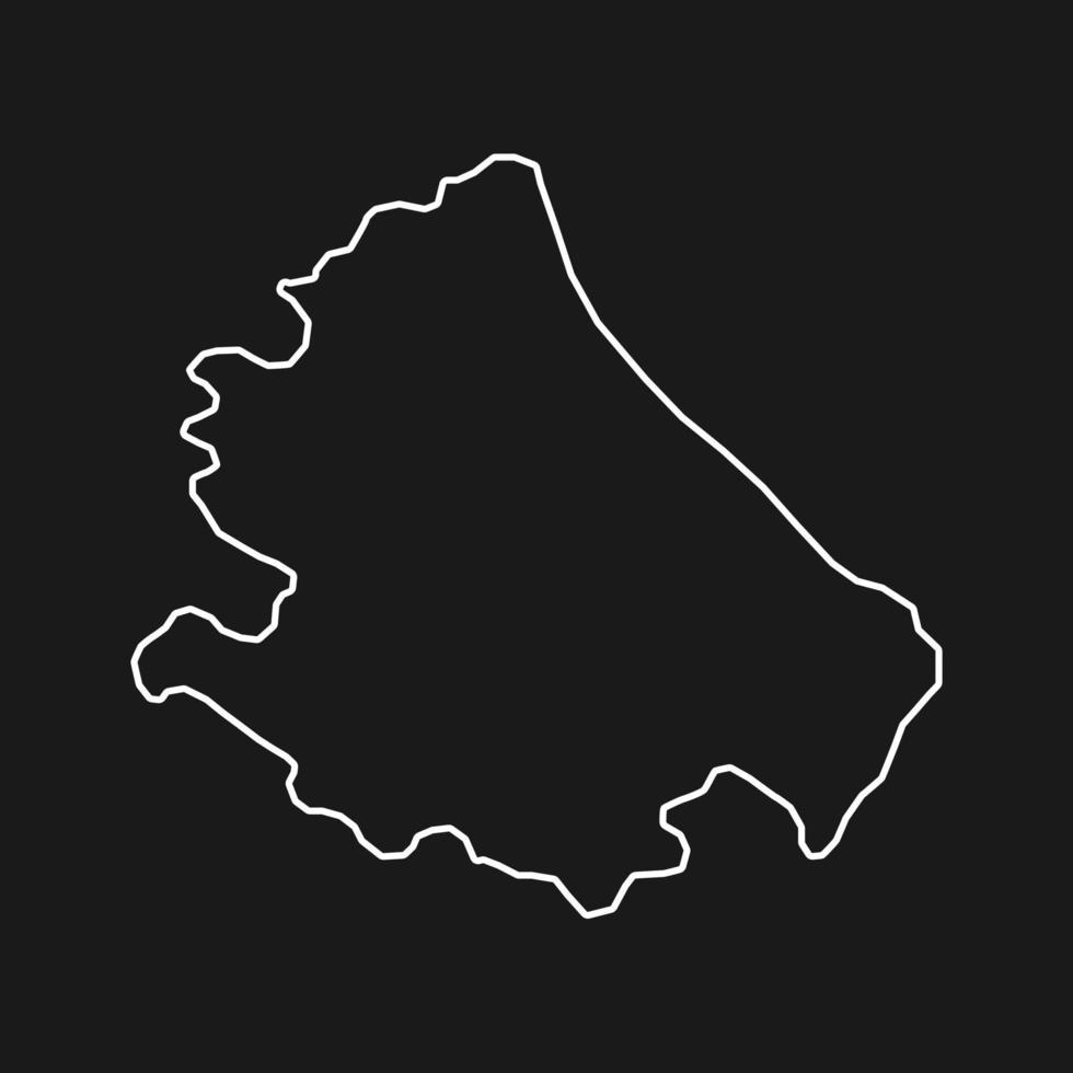 Abruzzo Map. Region of Italy. Vector illustration. 11516516 Vector Art ...