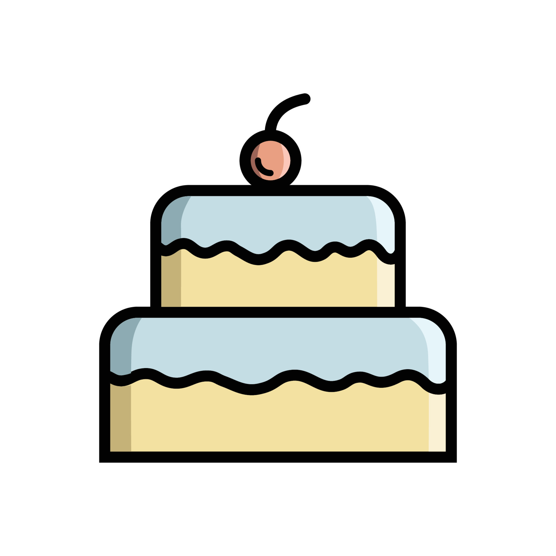 cake icon vector design template 11516893 Vector Art at Vecteezy
