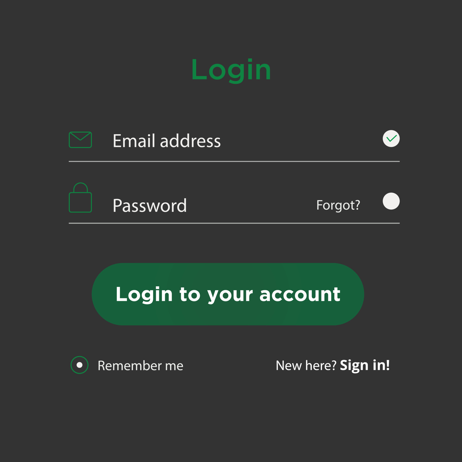 Registration page, and Sign In forms login forms page. Professional web ... Registration page, and Sign In forms login forms page. Professional web ...