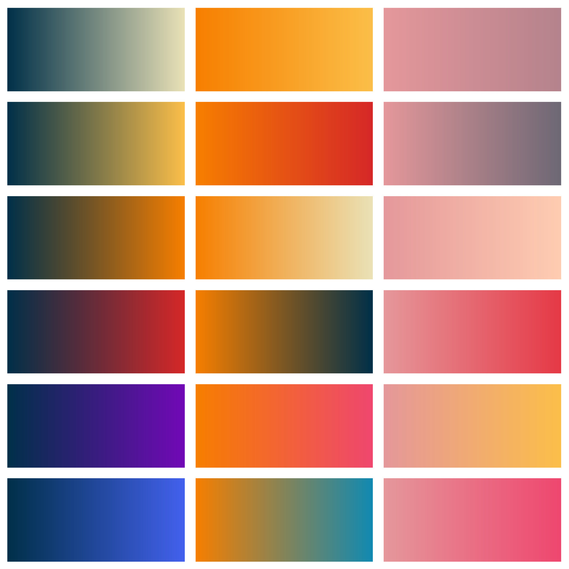 Modern color pallete. Popular Colors. Color Chart. Vector Eps 10 ...