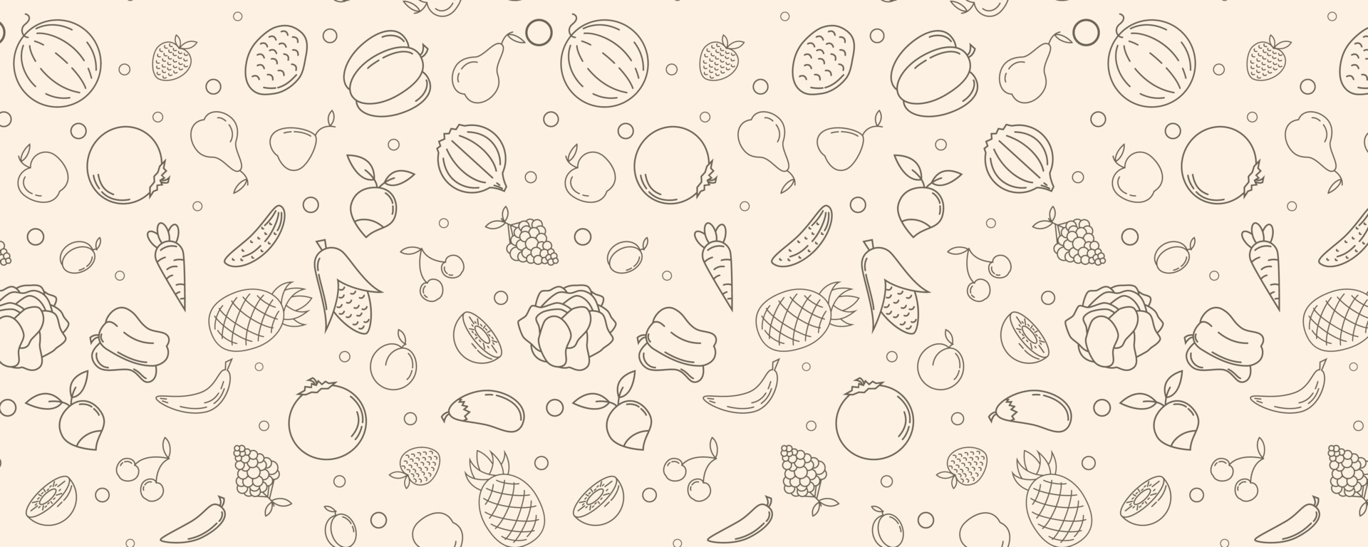Fruits And Vegetables Background Vector Art, Icons, and Graphics for ...
