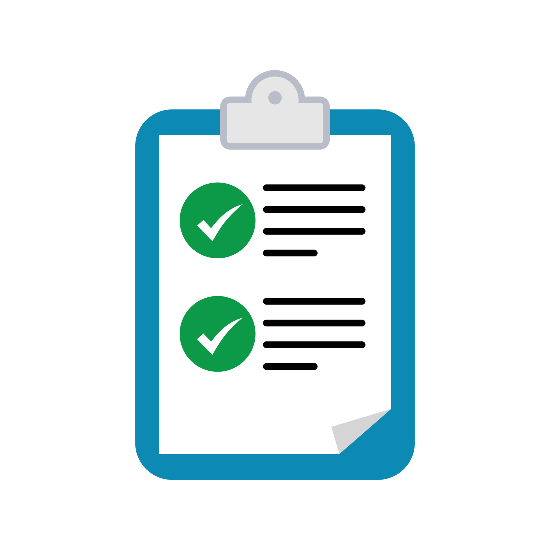 iconos de lista de verificación. ilustración de diseño de vector de ... iconos de lista de verificación. ilustración de diseño de vector de ...