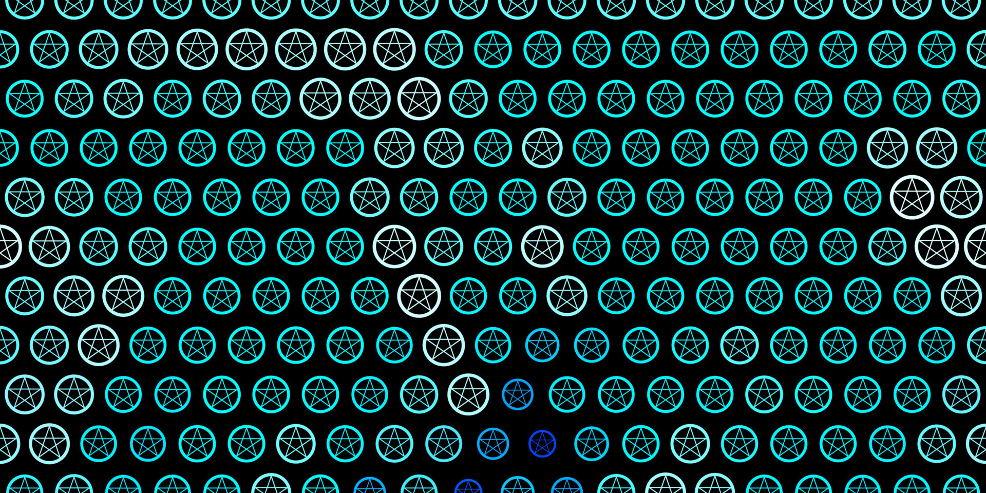 Dark BLUE vector pattern with magic elements. 11540012 Vector Art at ...