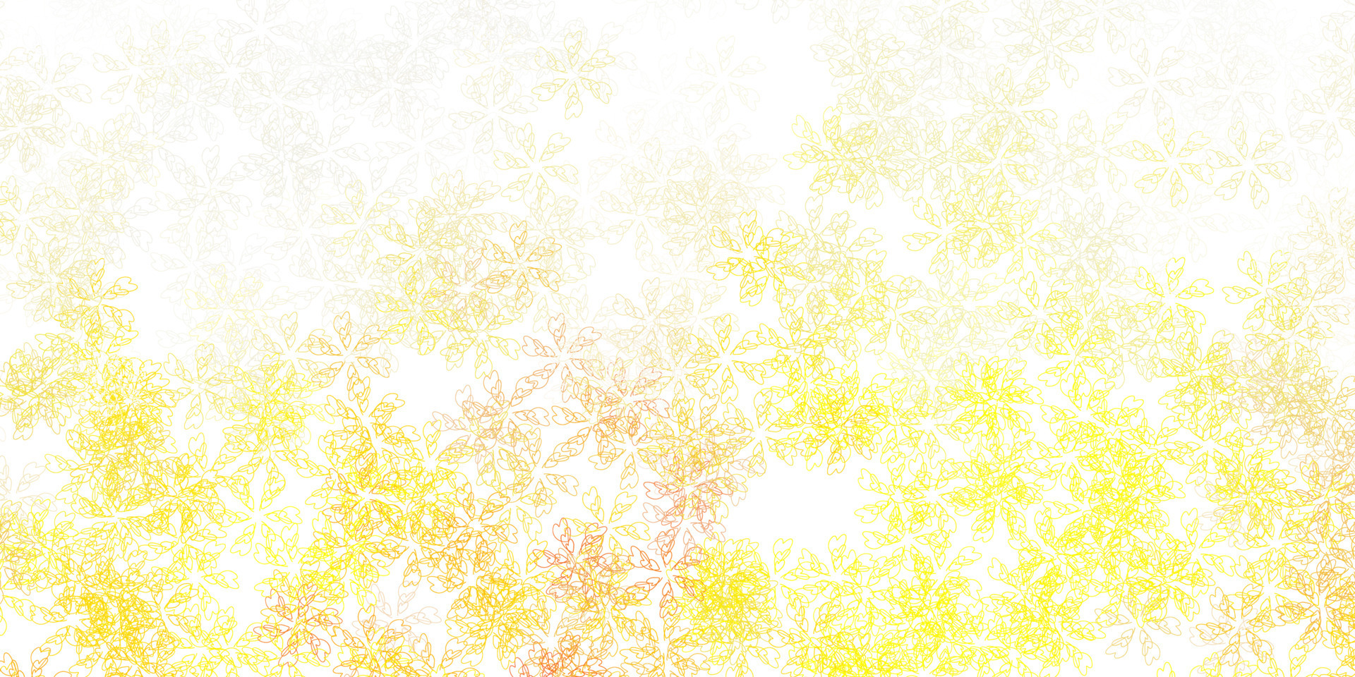 Light Orange Vector Abstract Pattern With Leaves 11540154 Vector Art