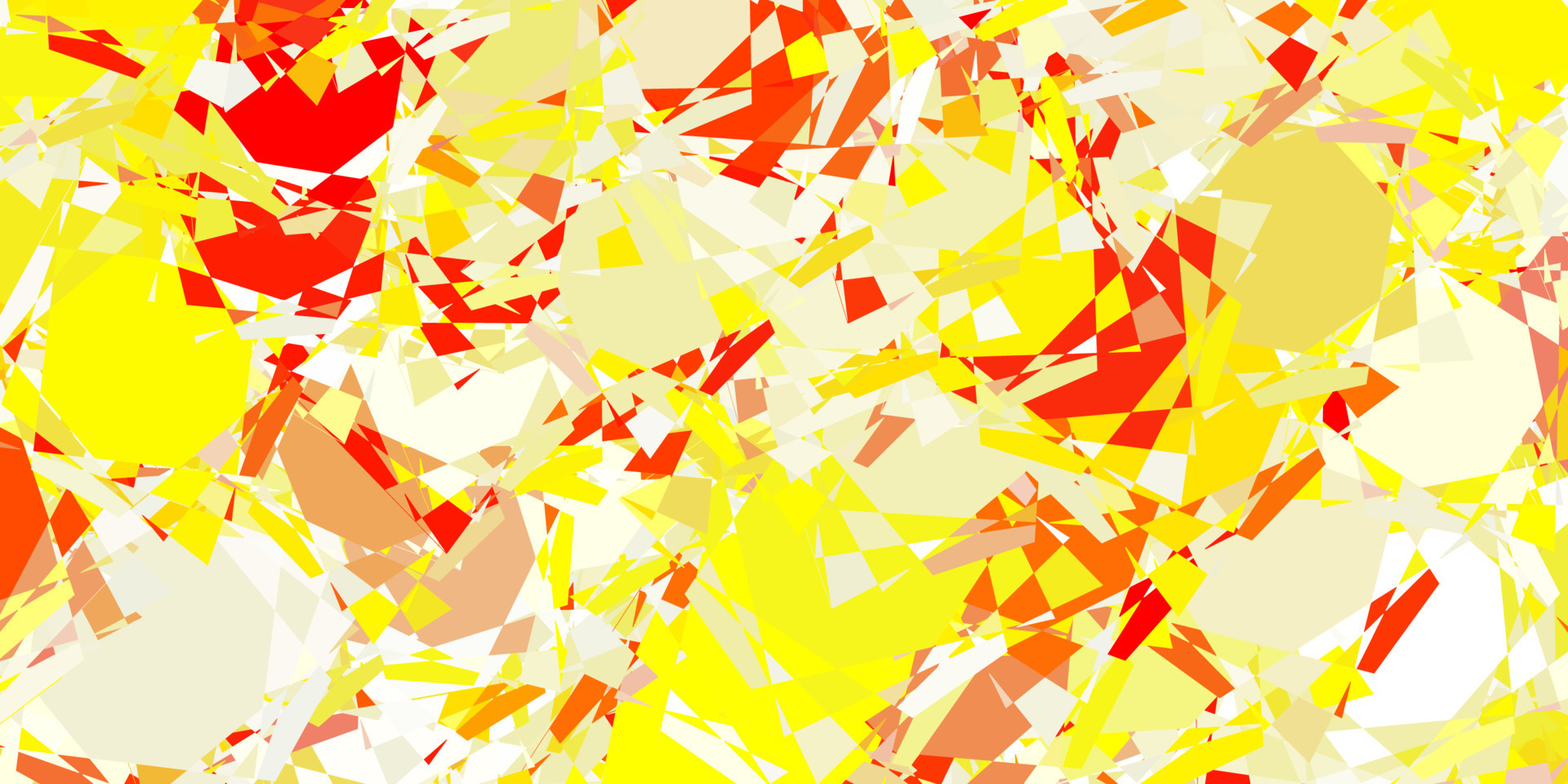 Light Orange Vector Background With Polygonal Forms 11540355 Vector