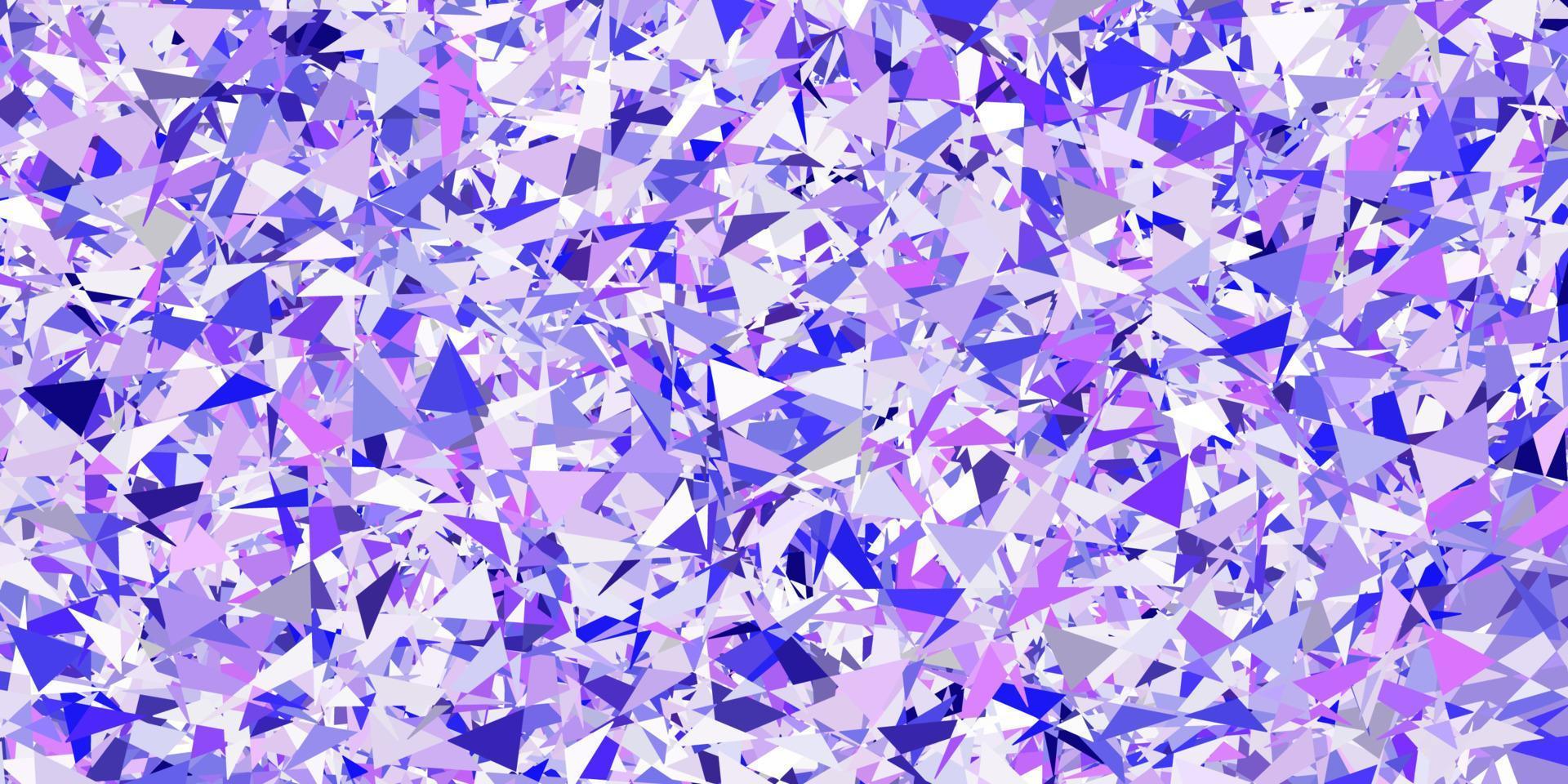 Light purple vector pattern with polygonal shapes. 11540405 Vector Art ...