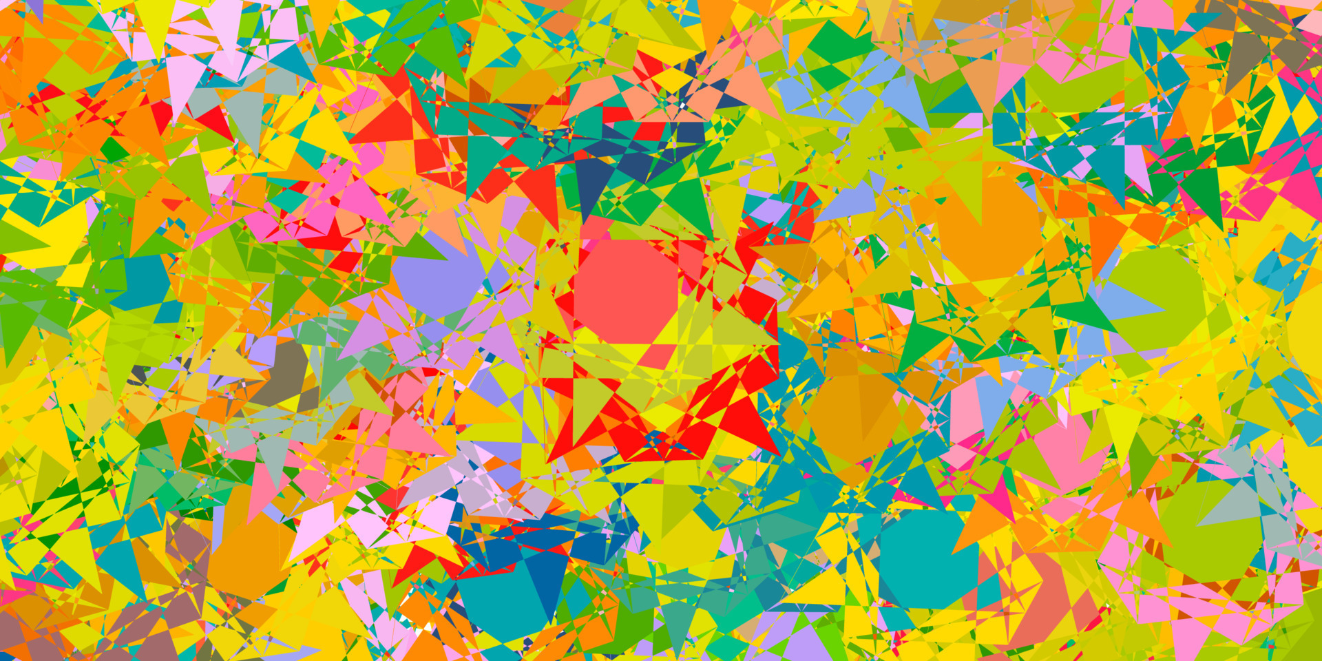 Light Multicolor Vector Layout With Triangle Forms 11540540 Vector Art