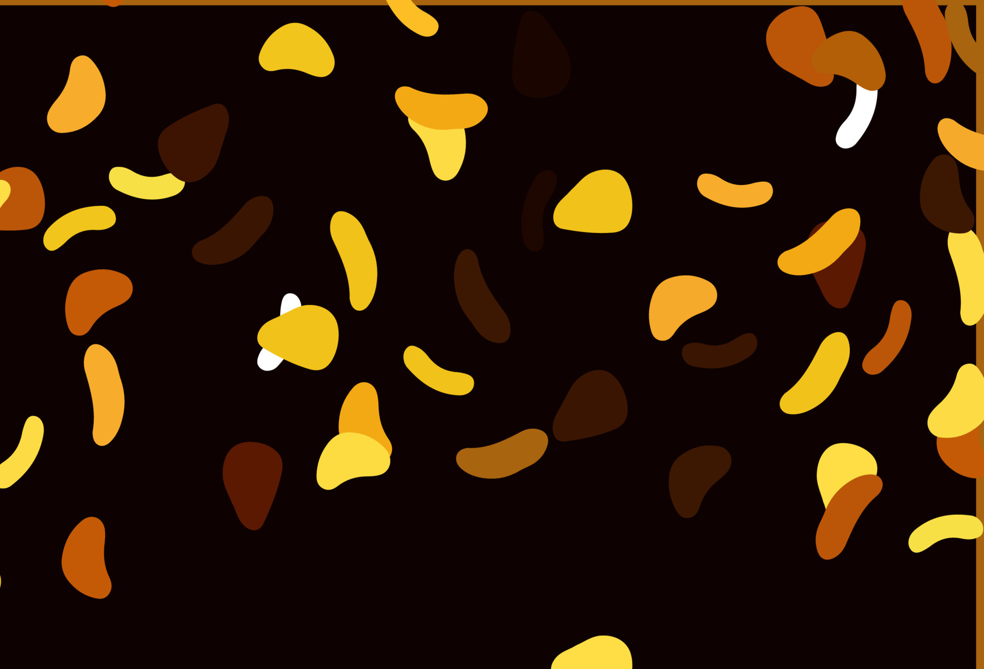 Light Orange Vector Background With Abstract Forms 11541436 Vector Art At Vecteezy