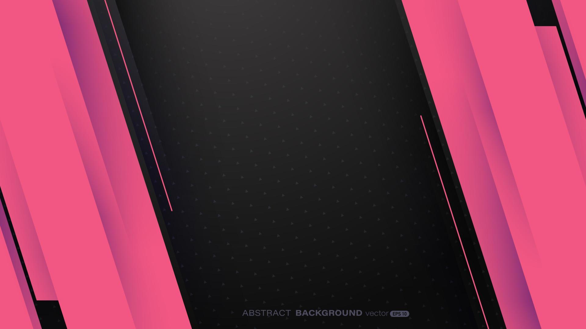 Abstract dynamic pink with diagonal shadow on black background 11543906 Vector Art at Vecteezy