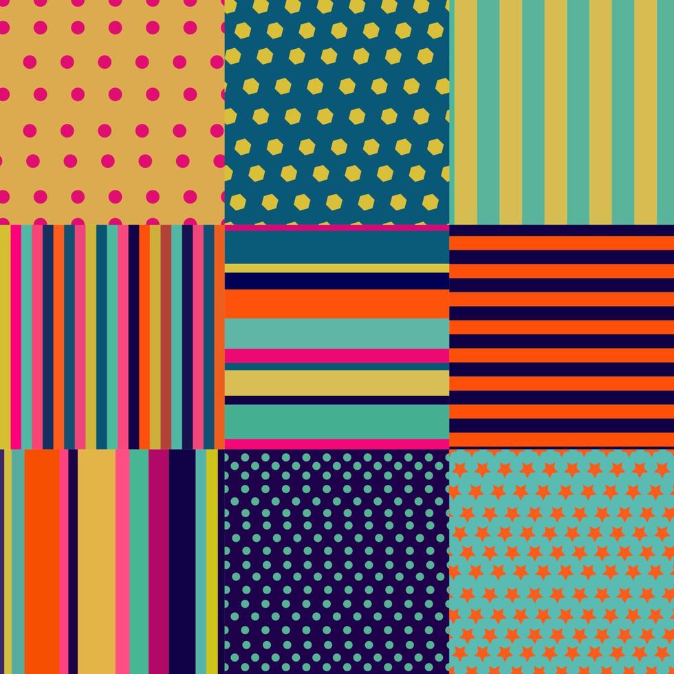 Seamless Abstract Geometric Pattern Background 11554458 Vector Art At