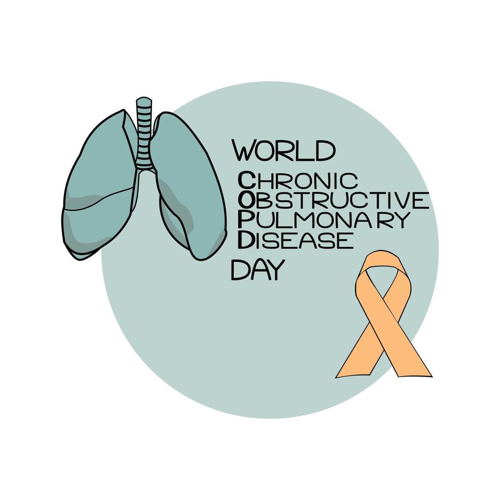 World COPD day, chronic obstructive pulmonary disease, Schematic ... World COPD day, chronic obstructive pulmonary disease, Schematic ...