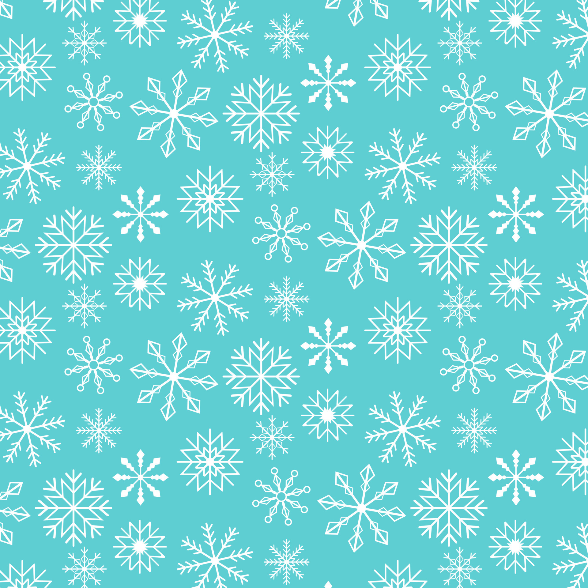 Seamless Snowflake Pattern. Vector illustration 11557801 Vector Art at ...