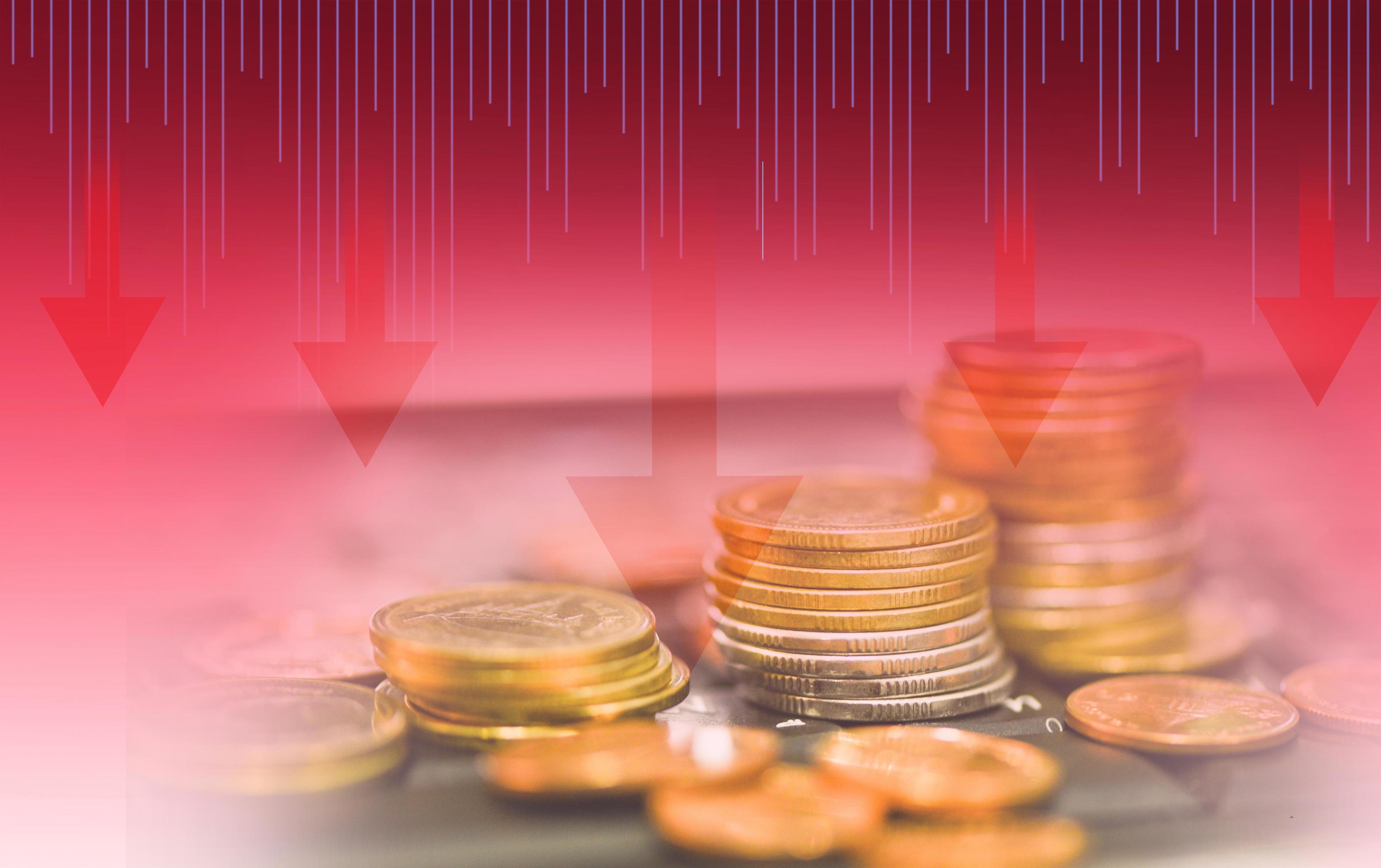 Stock crisis red price drop arrow down chart fall 11558866 Stock Photo ... Stock crisis red price drop arrow down chart fall 11558866 Stock Photo ...