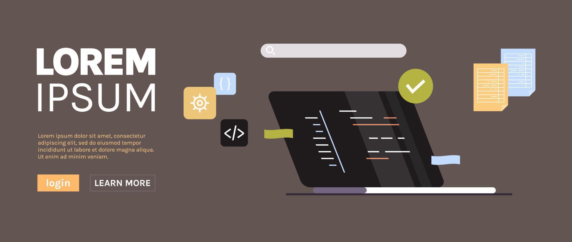 Developing New Software On Laptop And Freelance Developer Programming Coding Development