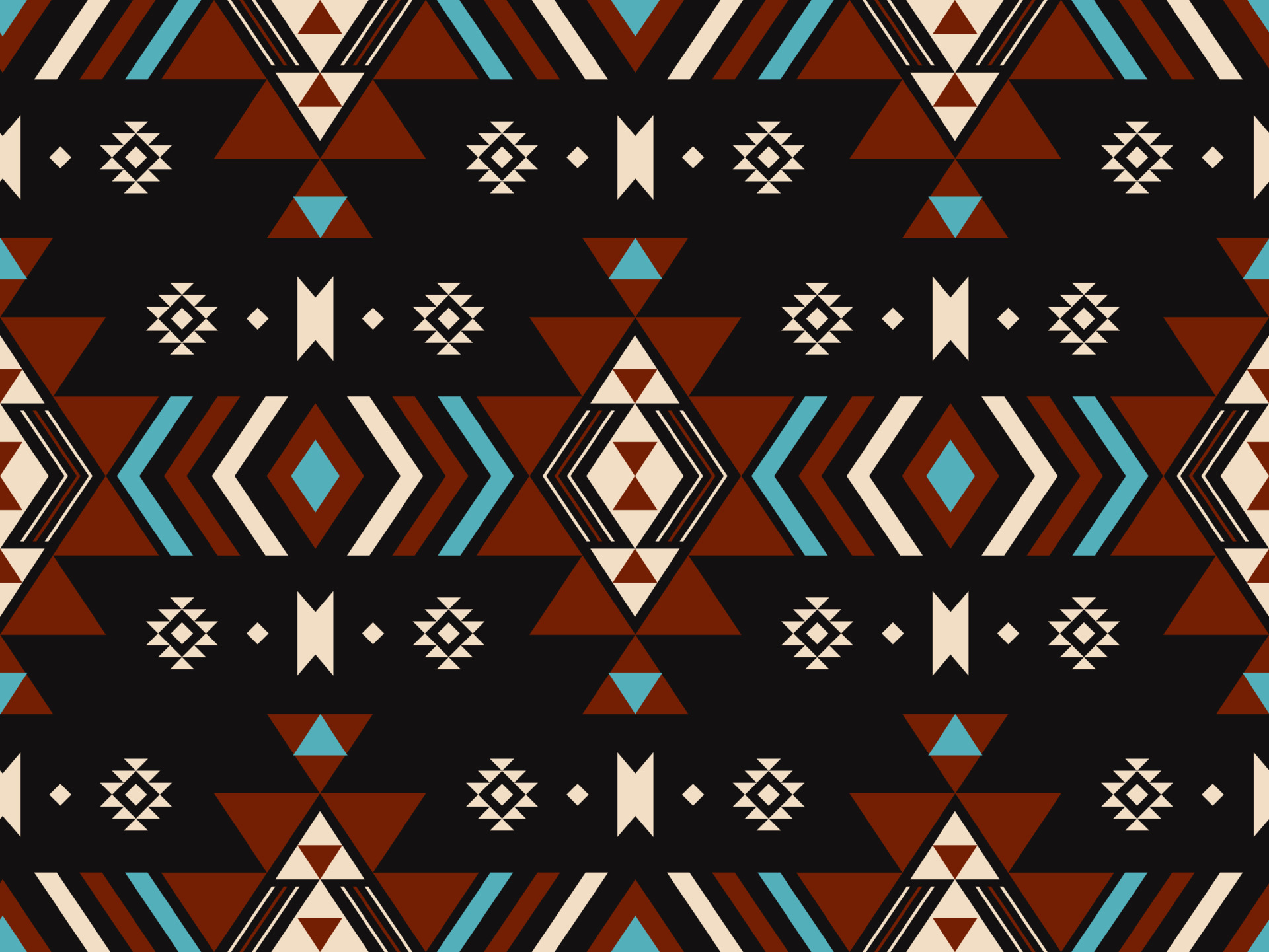 Southwestern Art Pattern