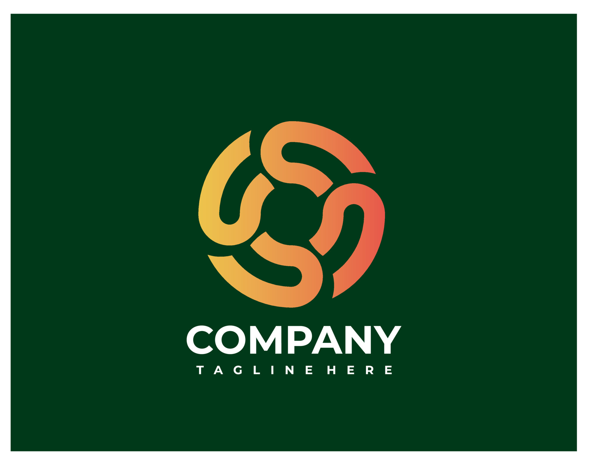 logotipo moderno 4s 11567387 Vector en Vecteezy