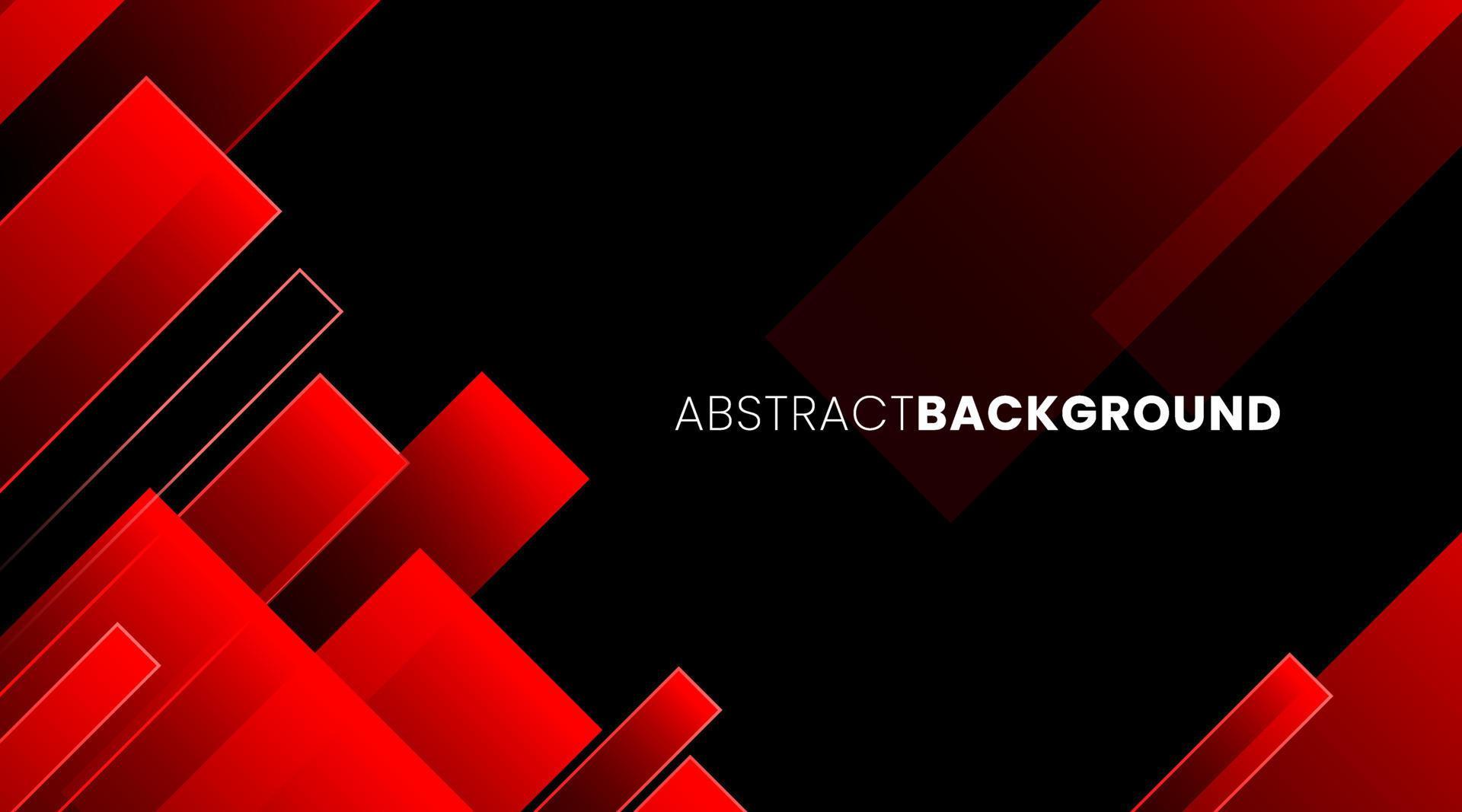 Abstract Geometric Gradient Background Design Red and Black 11568843 ...