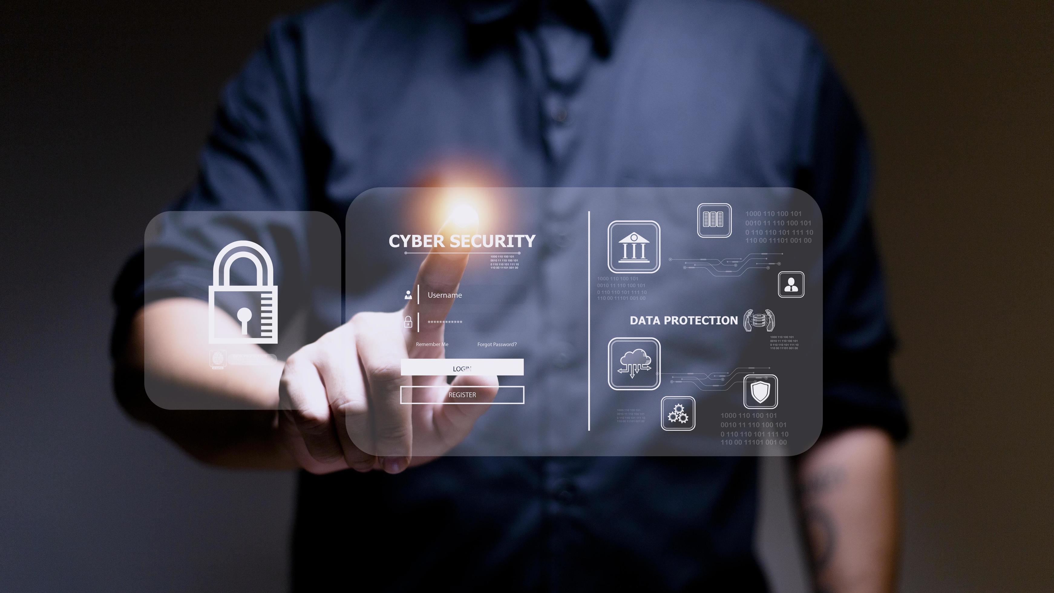 Cybersecurity Concept User Privacy Security And Encryption Secure Internet Access Future