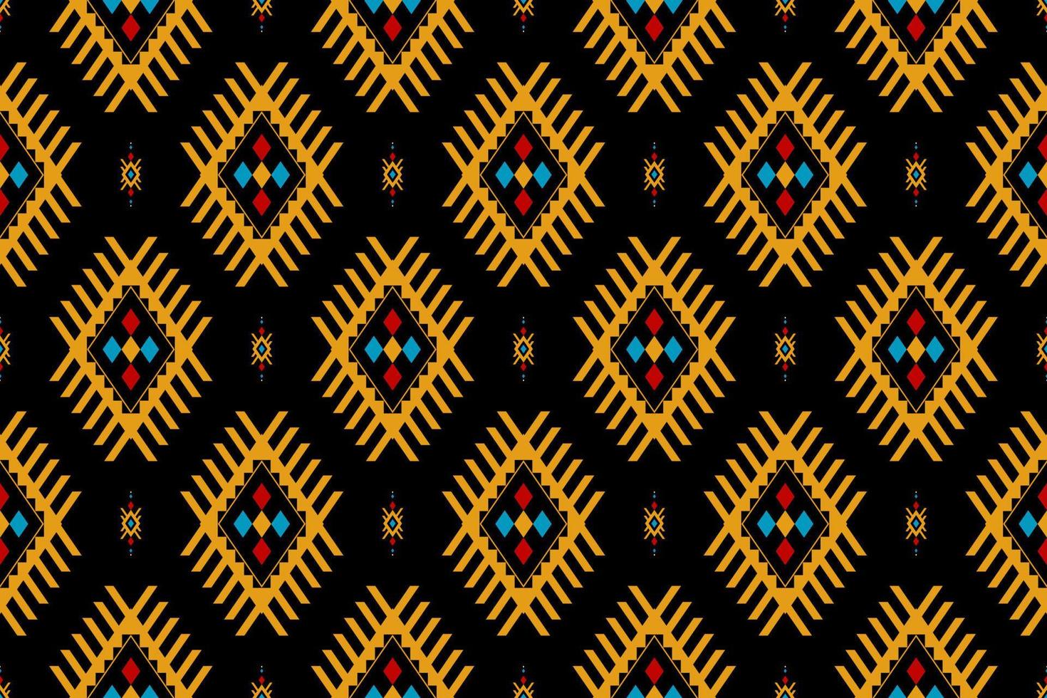 Geometric Ethnic Oriental Seamless Pattern Traditional 11570449 Vector