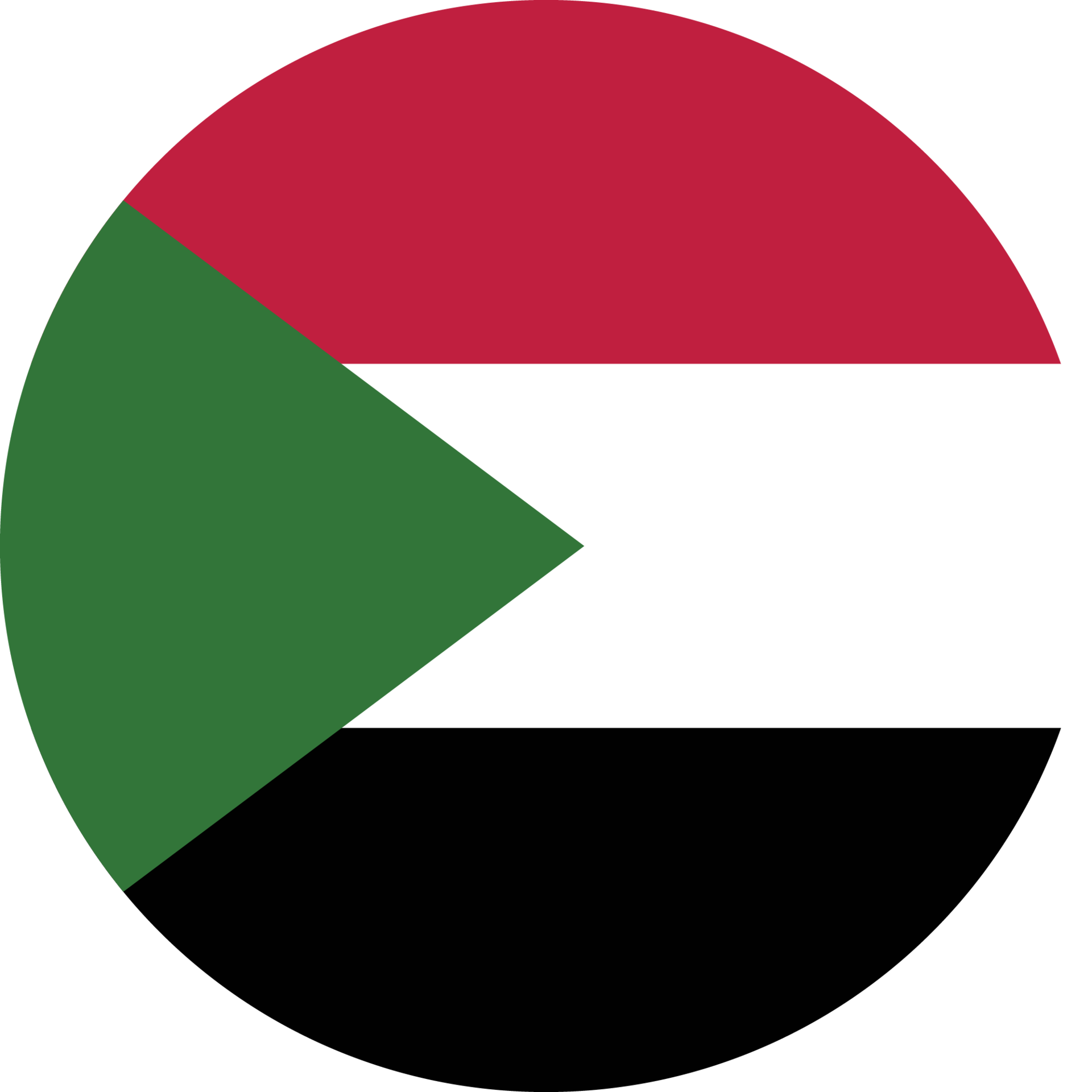 Circle Flag Of Sudan 11571314 Png