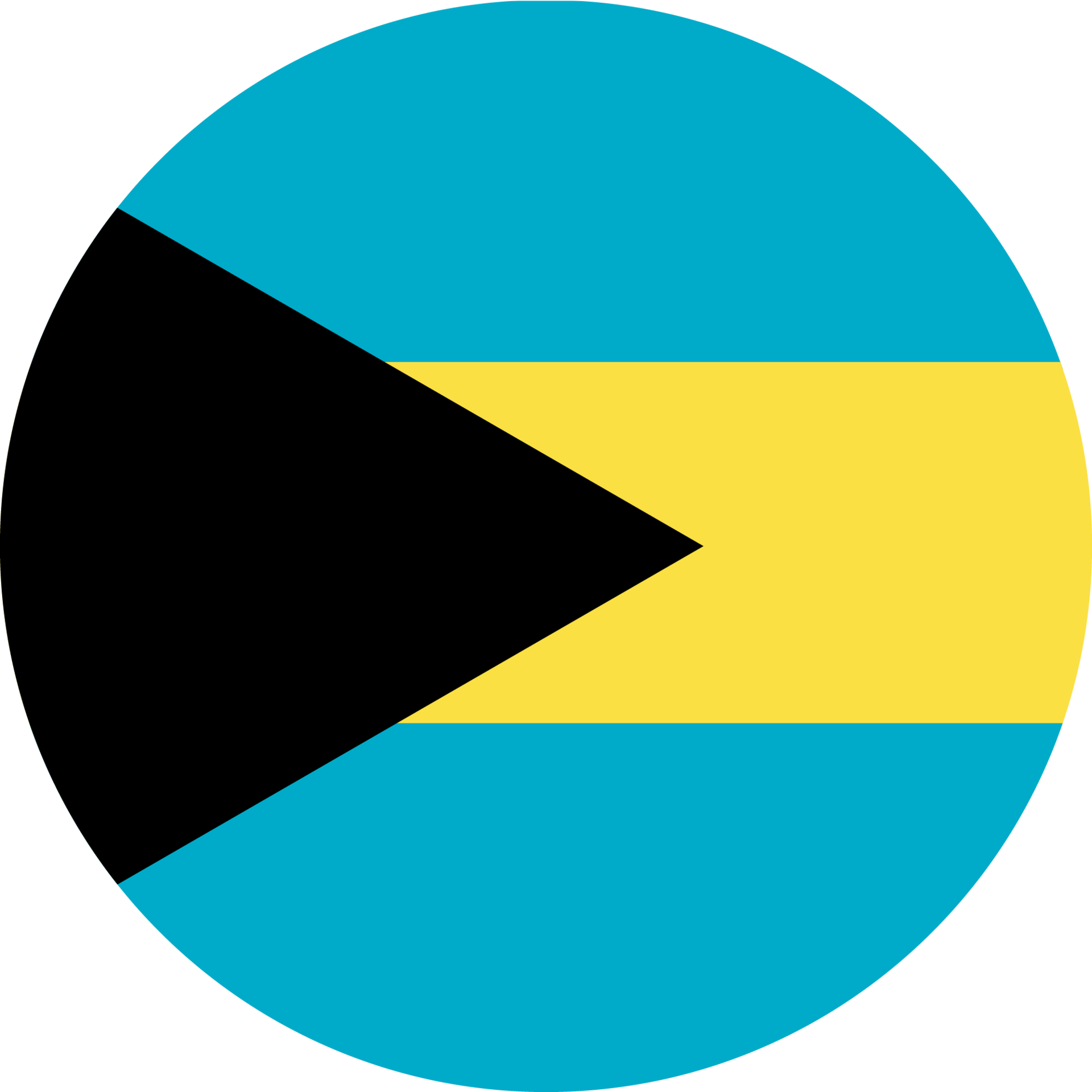 Circle flag of Bahamas. 11571321 PNG Circle flag of Bahamas. 11571321 PNG