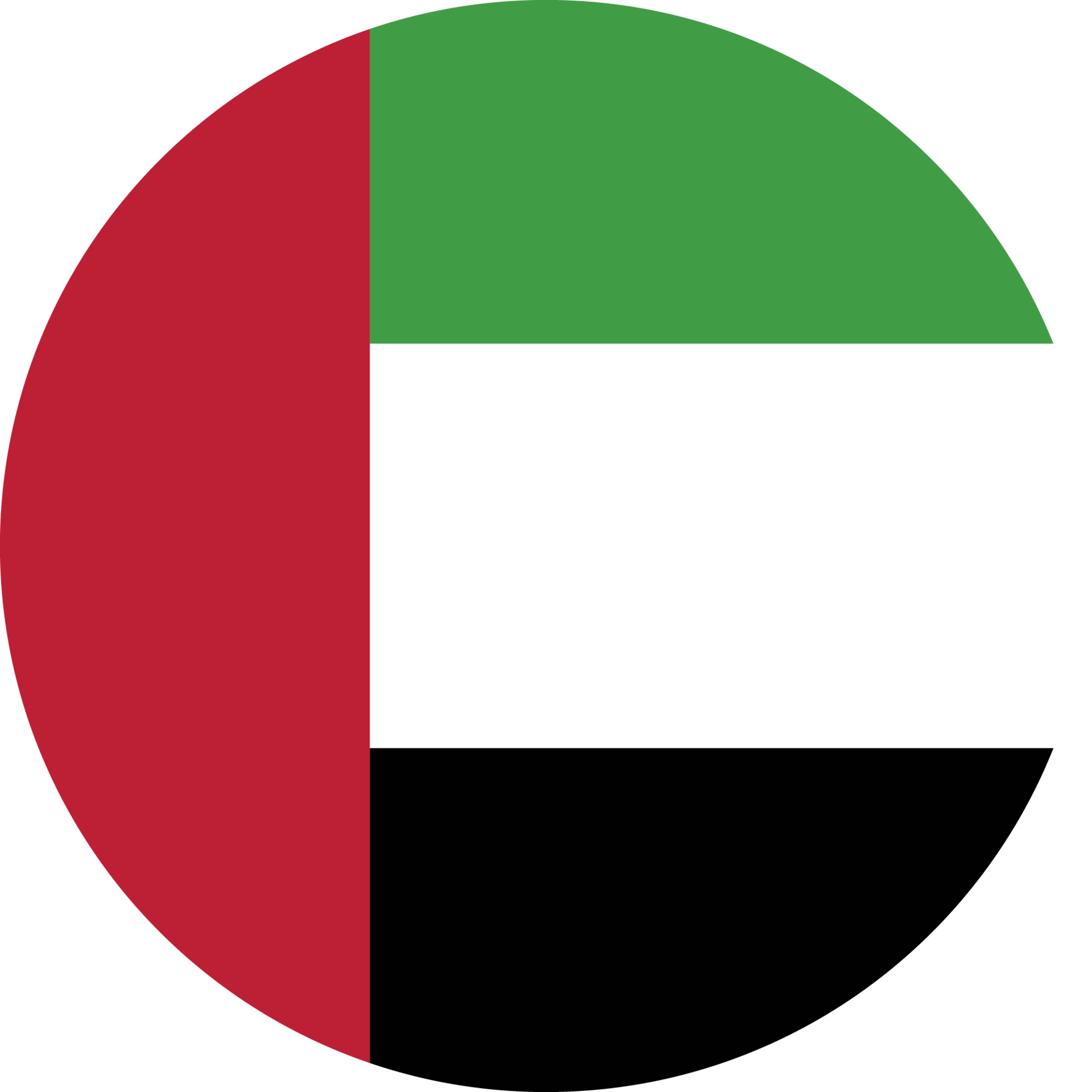 Circle Flag Of United Arab Emirates 11571459 Png