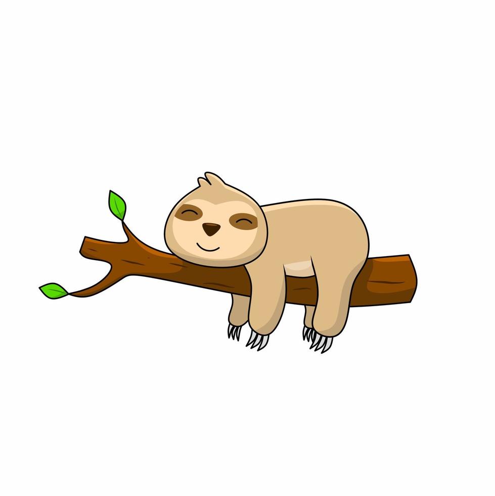 Sleeping sloth cartoon 11572833 Vector Art at Vecteezy Sleeping sloth cartoon 11572833 Vector Art at Vecteezy