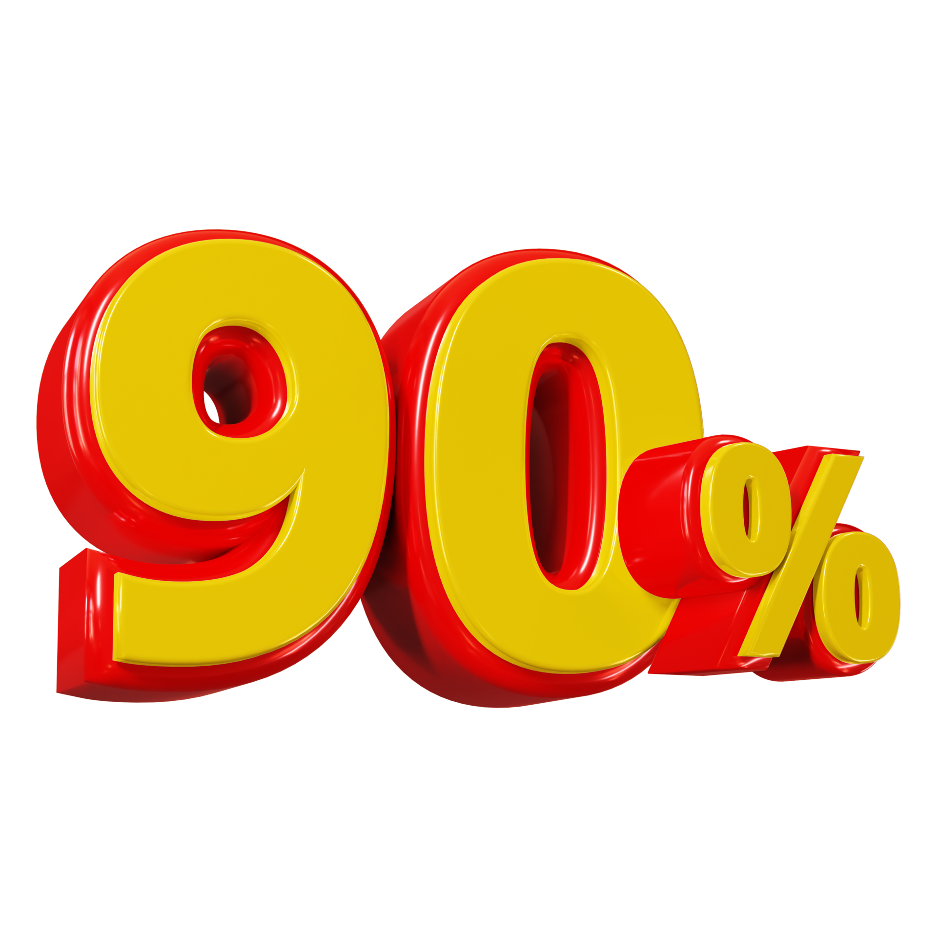 3d-render-of-90-percent-discount-for-marketing-and-sale-11577751-png