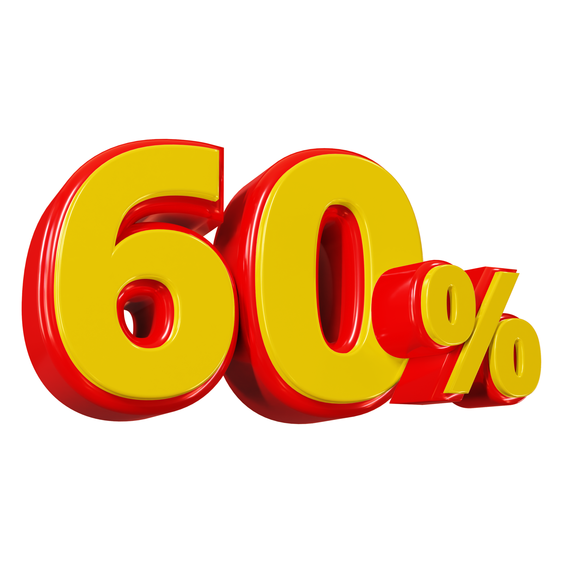 3D Render Of 60 Percent Discount For Marketing And Sale 11577762 PNG 3d-render-of-60-percent-discount-for-marketing-and-sale-11577762-png